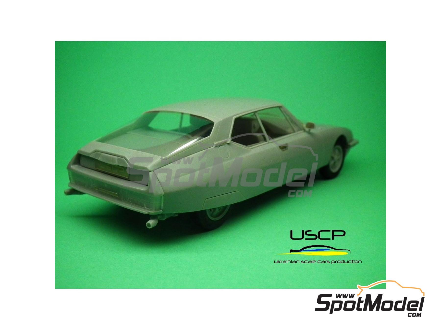 USCP 24K001: Car scale model kit 1/24 scale - Citroën SM (ref. 24K001 ...