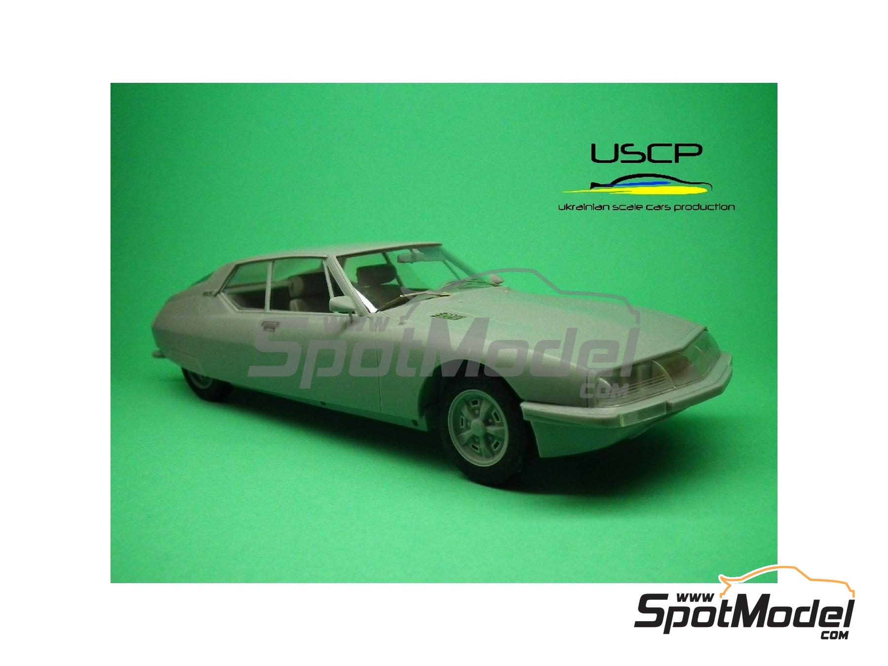 USCP 24K001: Car scale model kit 1/24 scale - Citroën SM (ref. 24K001 ...