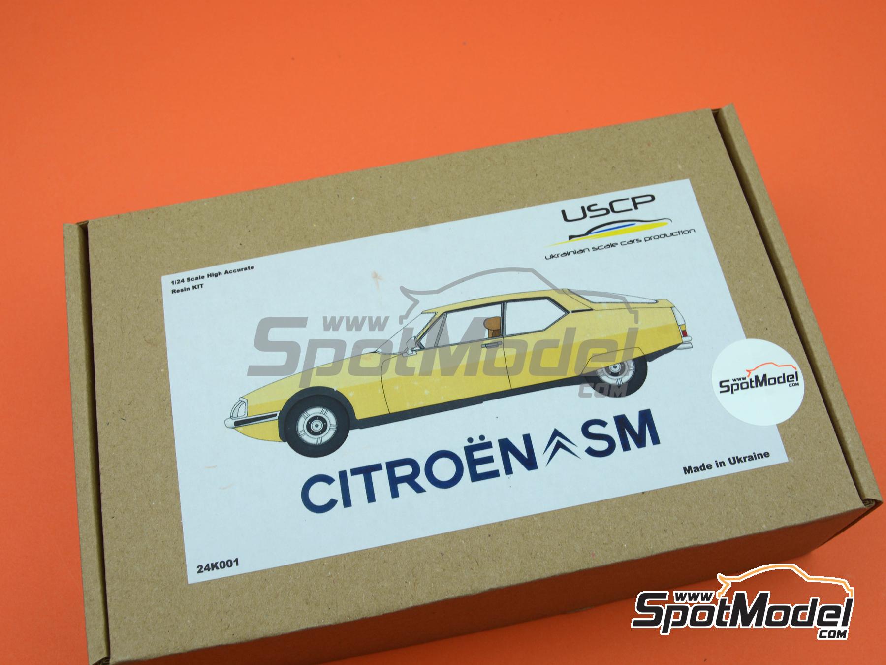 USCP 24K001: Car scale model kit 1/24 scale - Citroën SM (ref. 24K001 ...