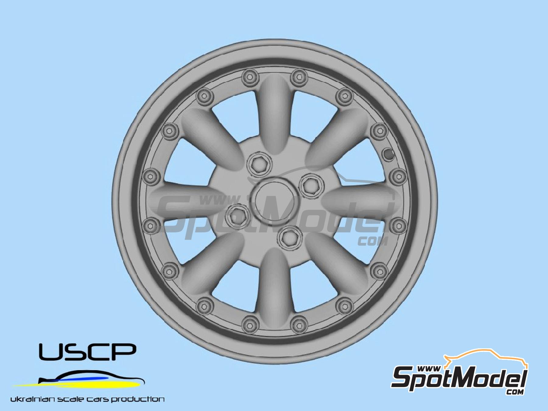 USCP 24P181: Rims 1/24 scale - JBW Superlight 2 13 inches - for ...