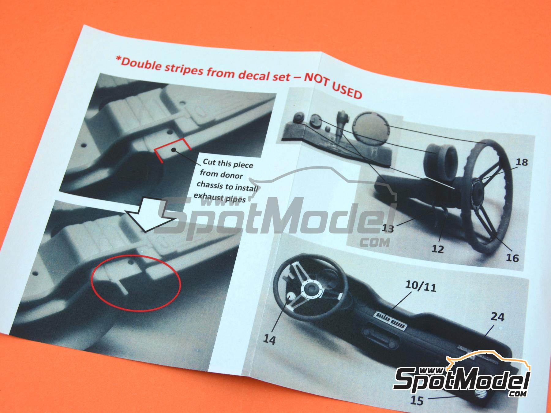 USCP 24T009: Transkit 1/24 scale - Ford Shelby Mustang GT500 Eleanor ...