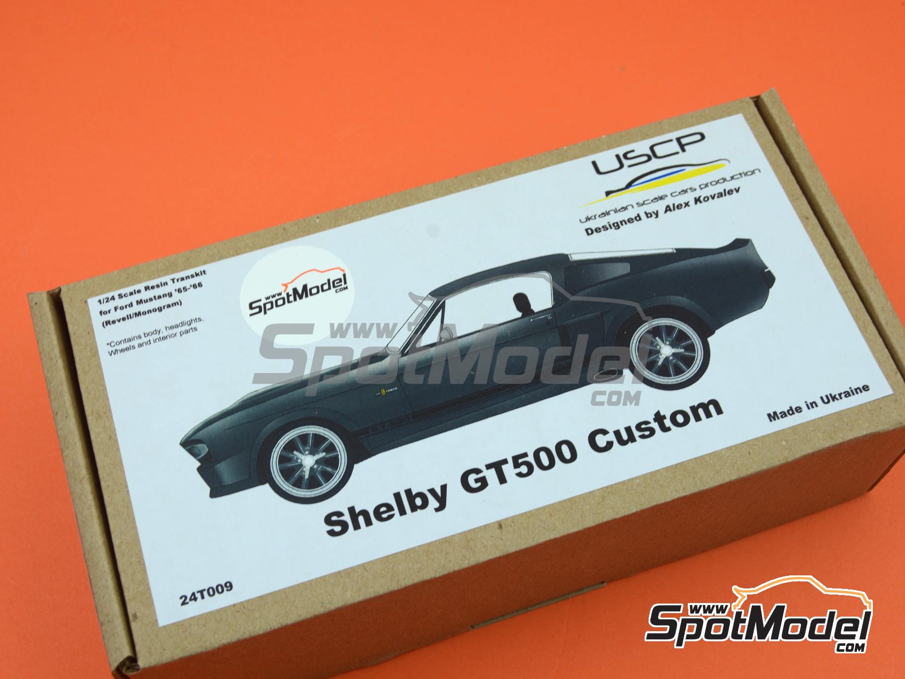 USCP 24T009: Transkit 1/24 scale - Ford Shelby Mustang GT500 Eleanor ...