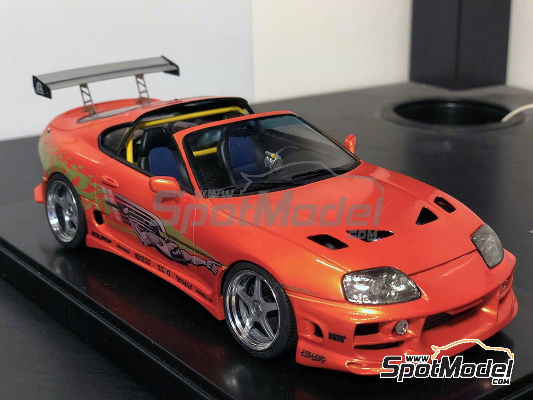USCP 24T011: Transkit 1/24 scale - Toyota Supra MK IV 1994 sponsored by ...