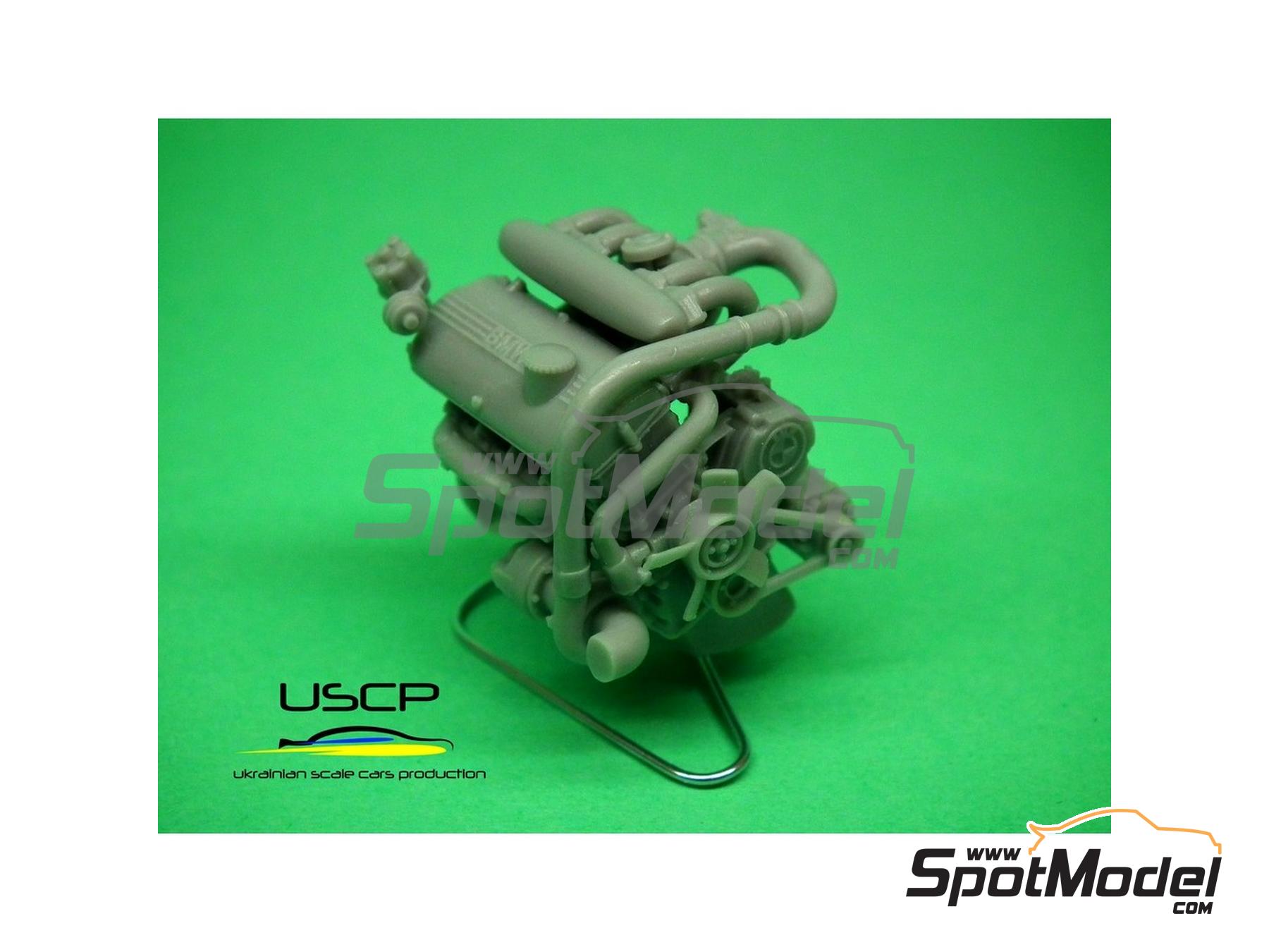 USCP 24T023: Engine 1/24 scale - BMW 2002 Turbo - for Hasegawa ...