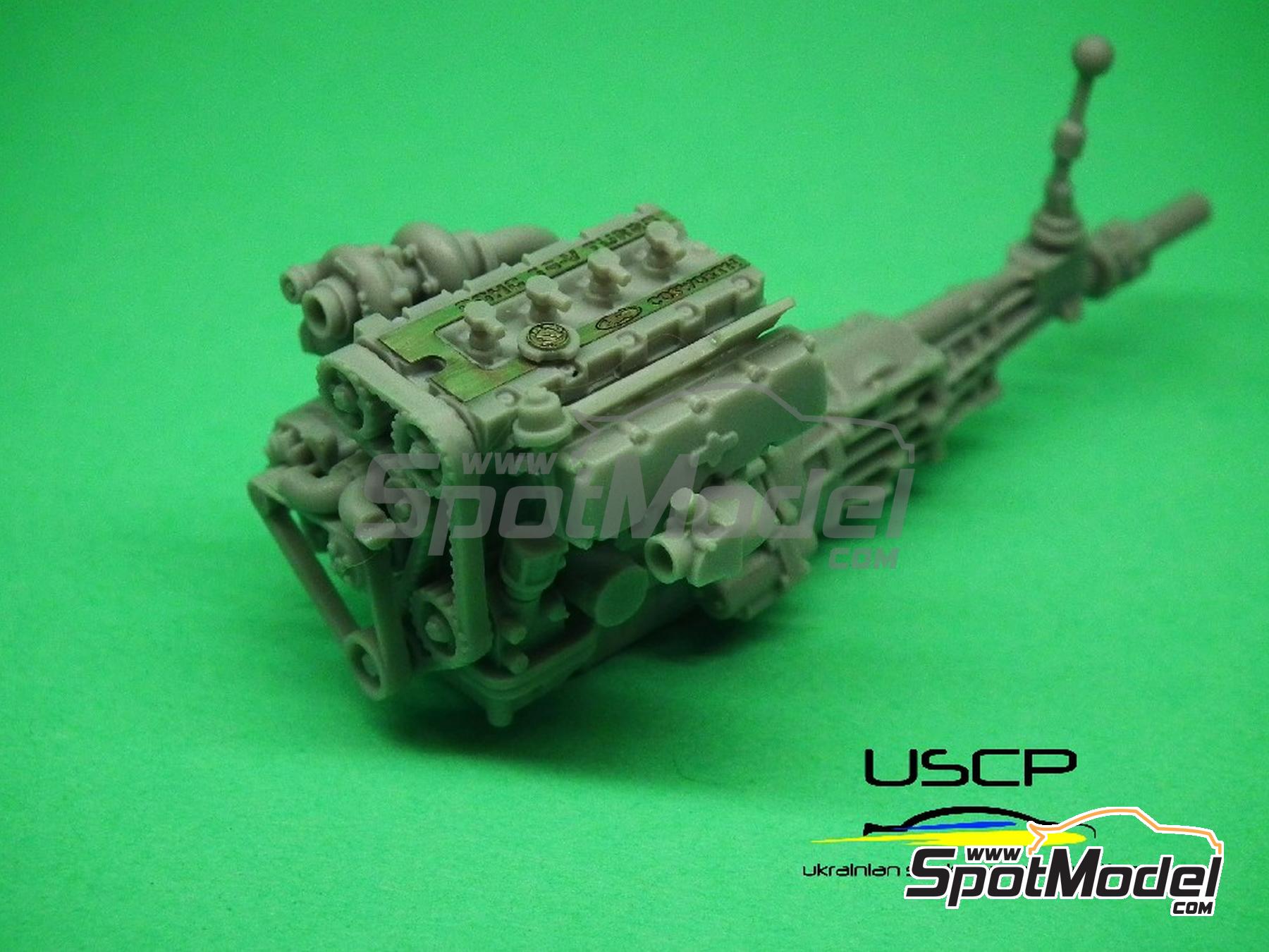 USCP 24T036: Engine 1/24 scale - Ford Cosworth YB Engine - for Tamiya ...