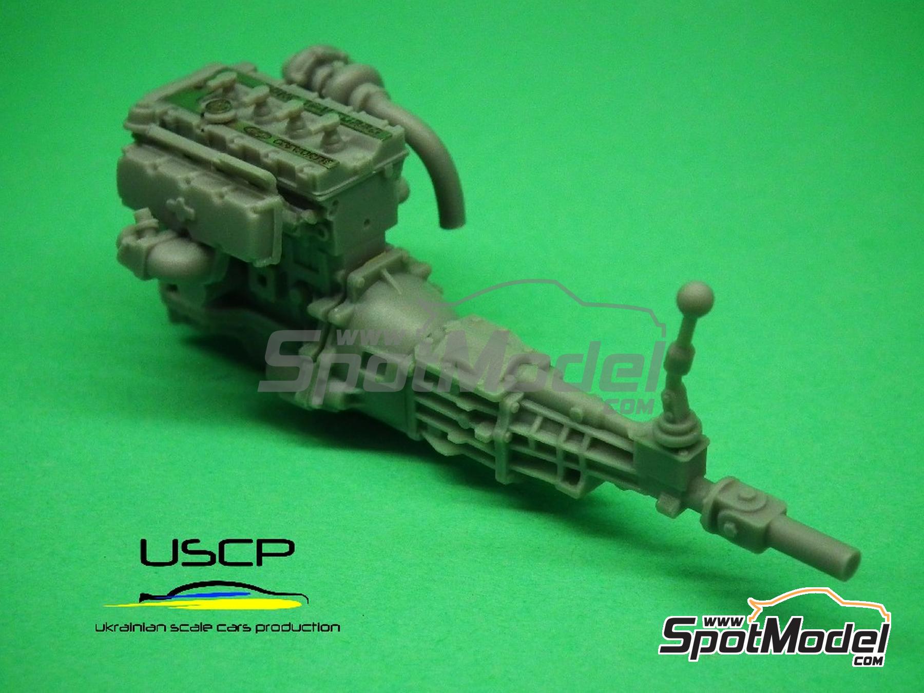 USCP 24T036: Engine 1/24 scale - Ford Cosworth YB Engine - for Tamiya ...