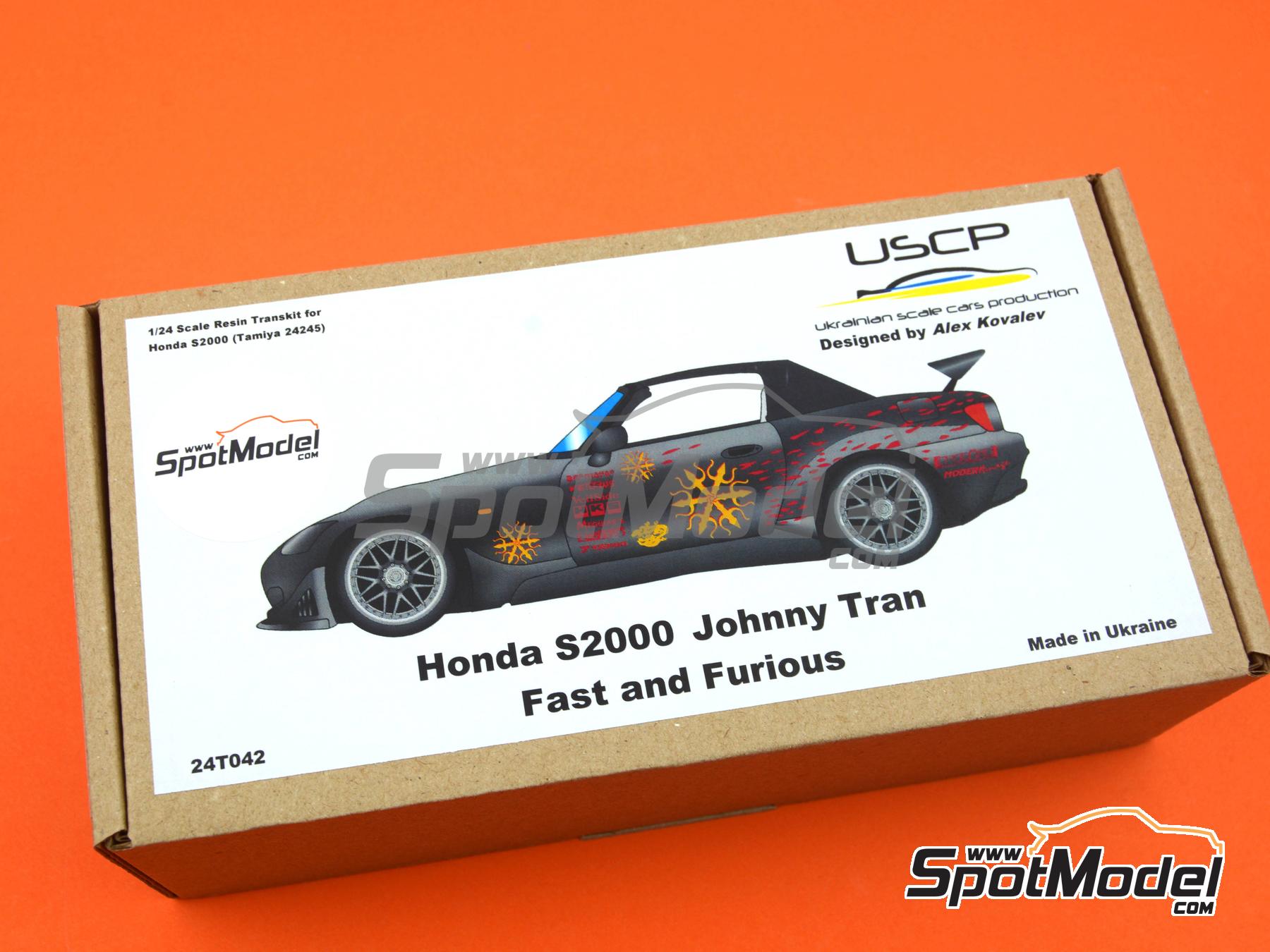 USCP 24T042: Transkit 1/24 scale - Honda S2000 sponsored by Fast ...