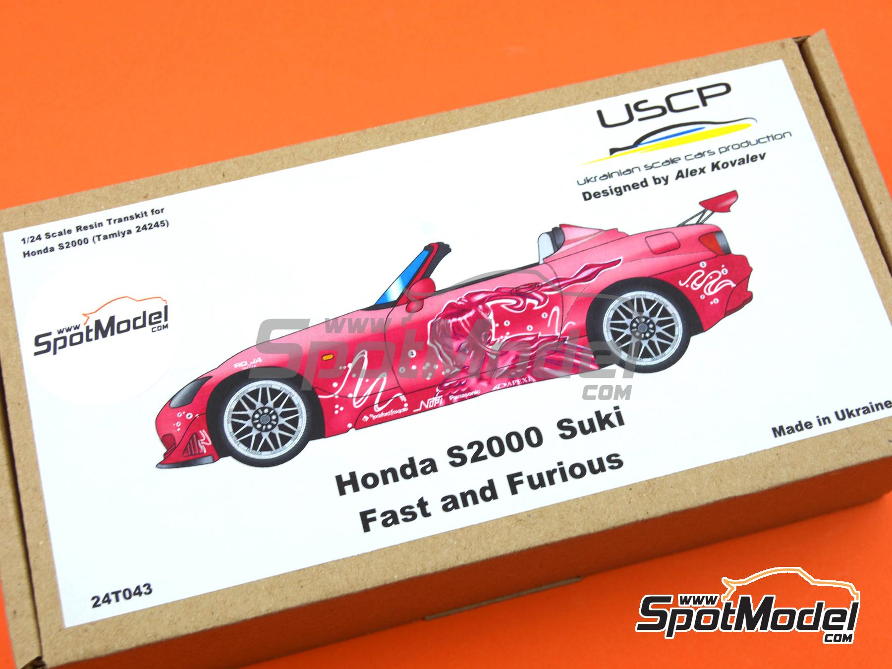 USCP 24T043: Transkit 1/24 scale - Honda S2000 sponsored by Fast ...