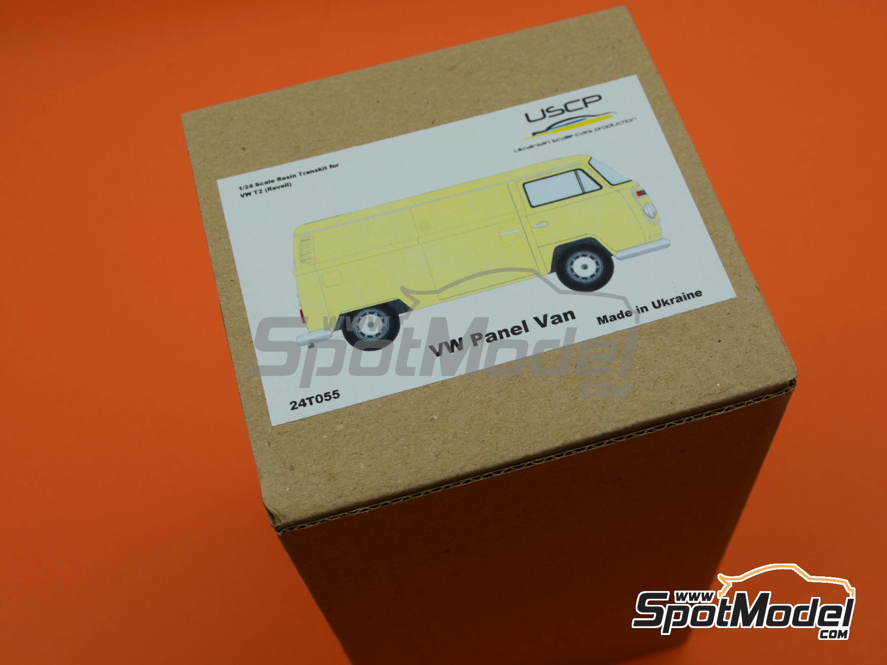USCP 24T055: Transkit 1/24 scale - Volkswagen Transporter T2 Panel Van ...