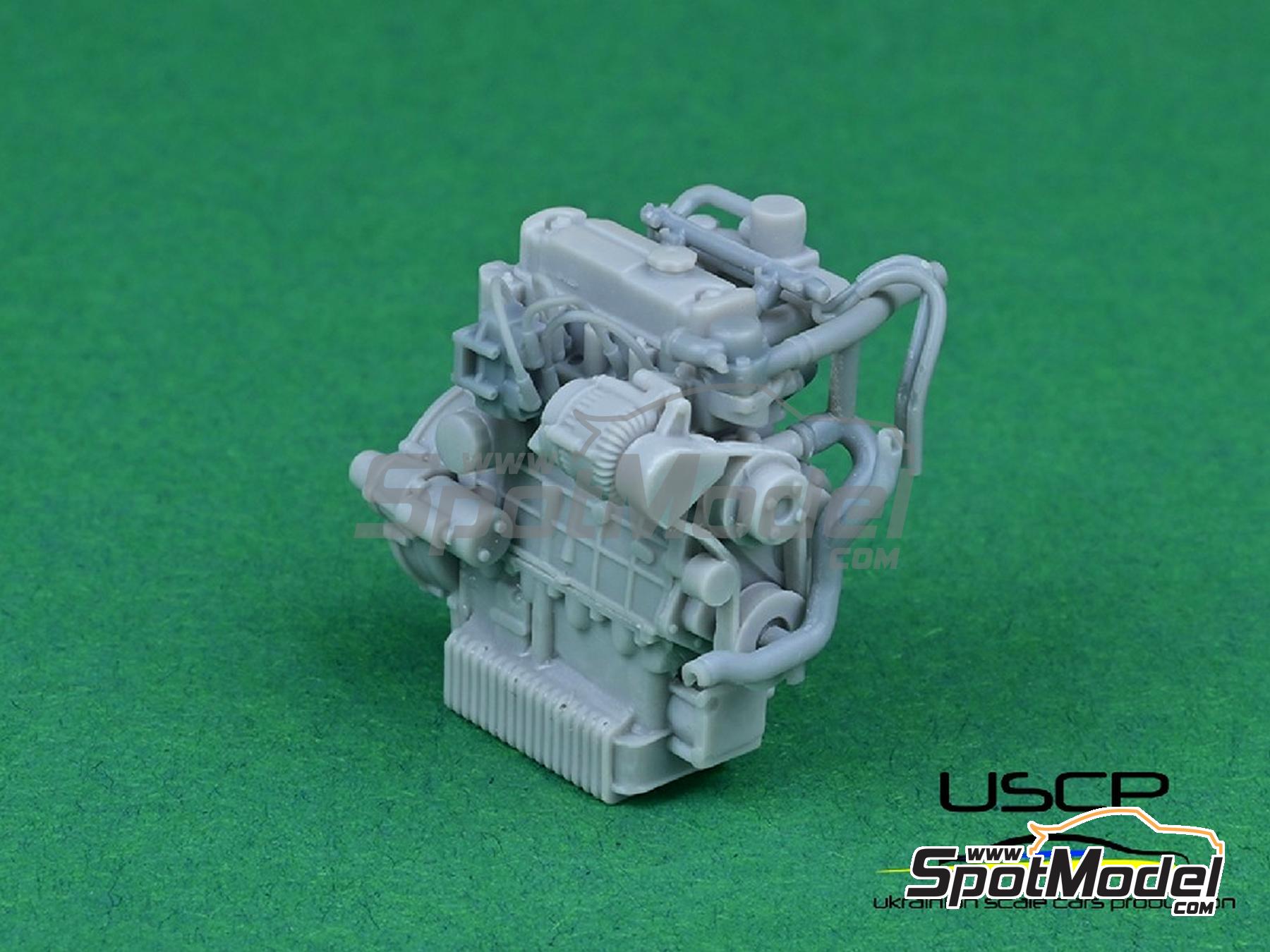 USCP 24T059: Engine 1/24 scale - Mini Cooper MPI - for Hasegawa ...