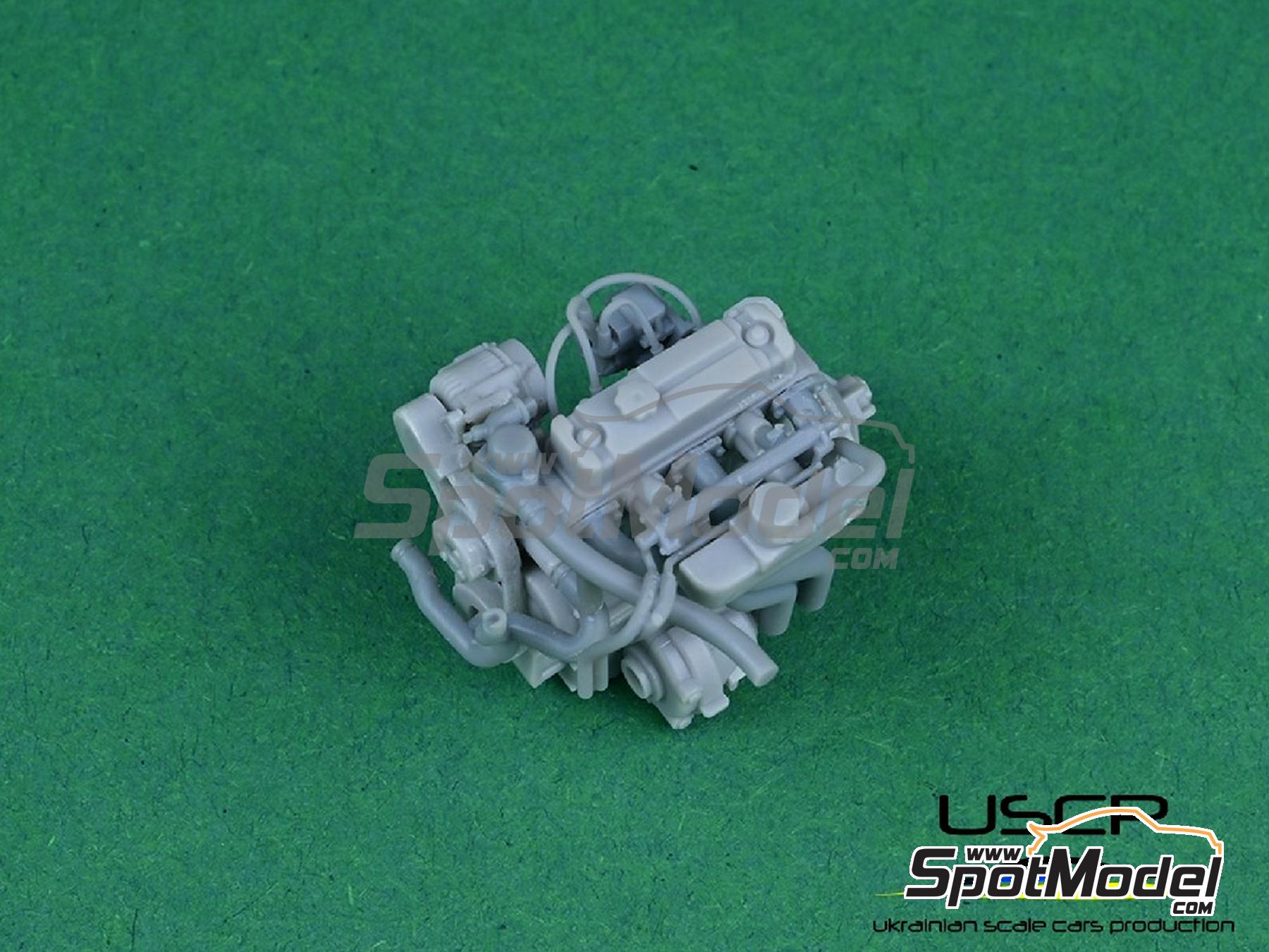 USCP 24T059: Engine 1/24 scale - Mini Cooper MPI - for Hasegawa ...