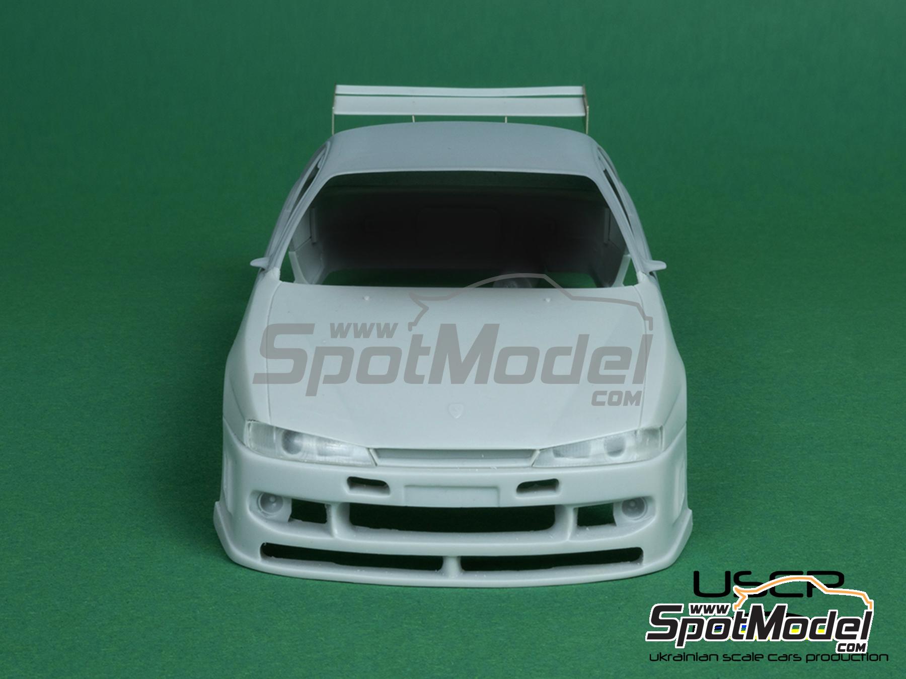 USCP 24T060: Transkit 1/24 scale - Nissan 240SX S14 sponsored by Fast & Furious - Letty Ortiz ...