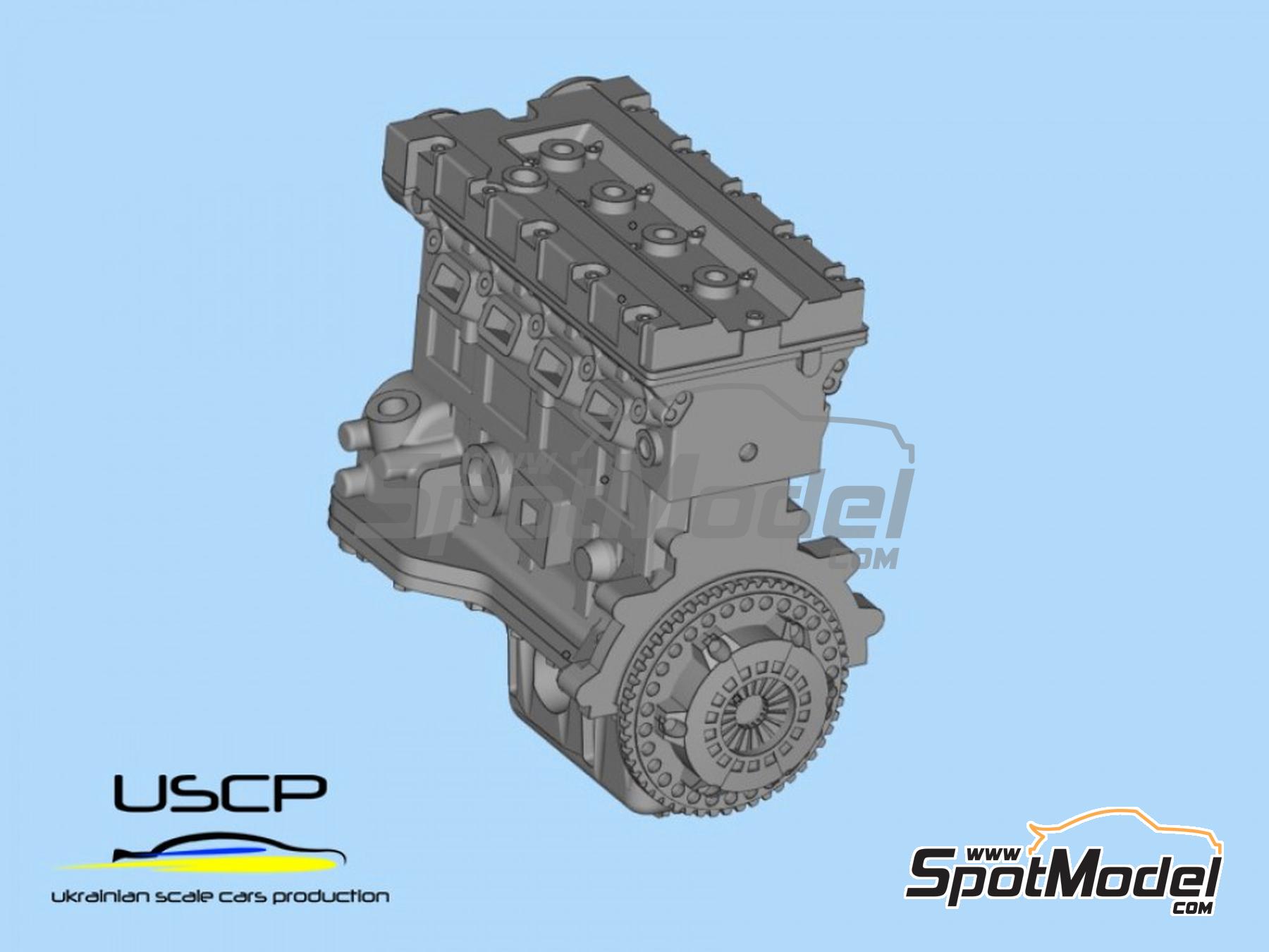 USCP 24T063: Engine 1/24 scale - Ford Sierra Cosworth 4x4 Group A - for ...