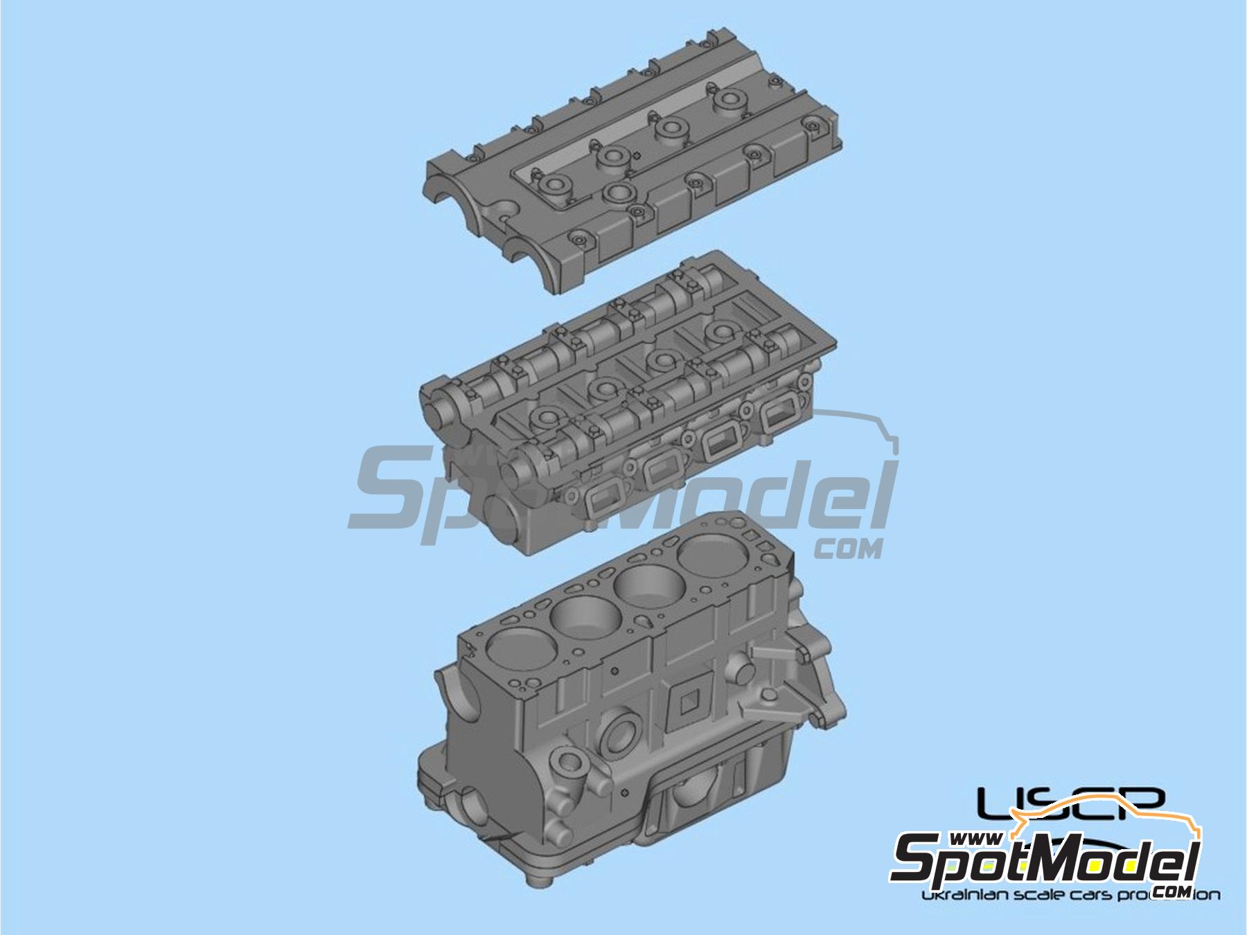 USCP 24T063: Engine 1/24 scale - Ford Sierra Cosworth 4x4 Group A - for ...