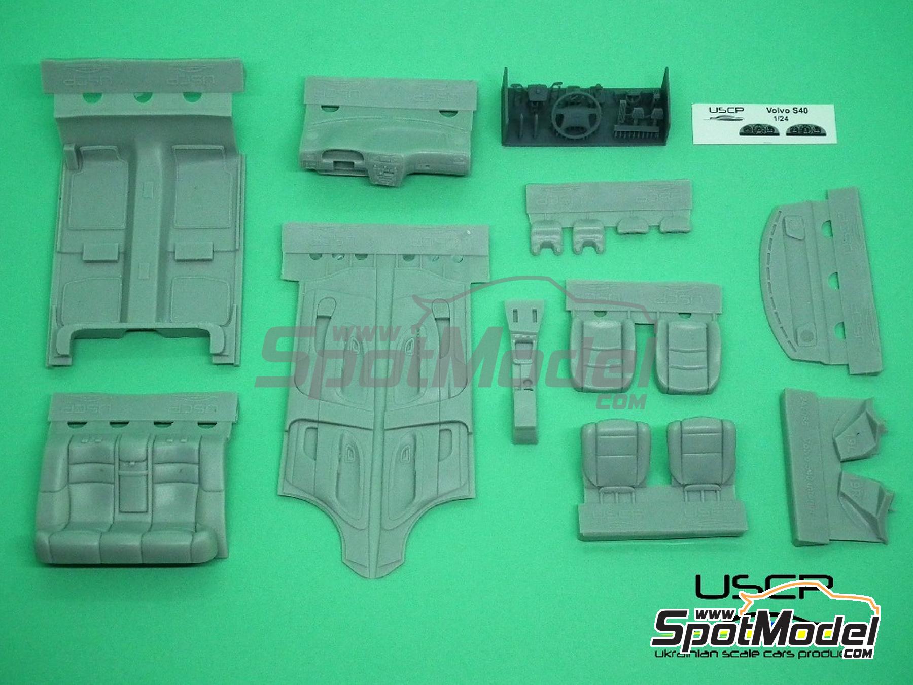 USCP 24T065: Transkit 1/24 scale - Volvo S40 - Street version - for ...