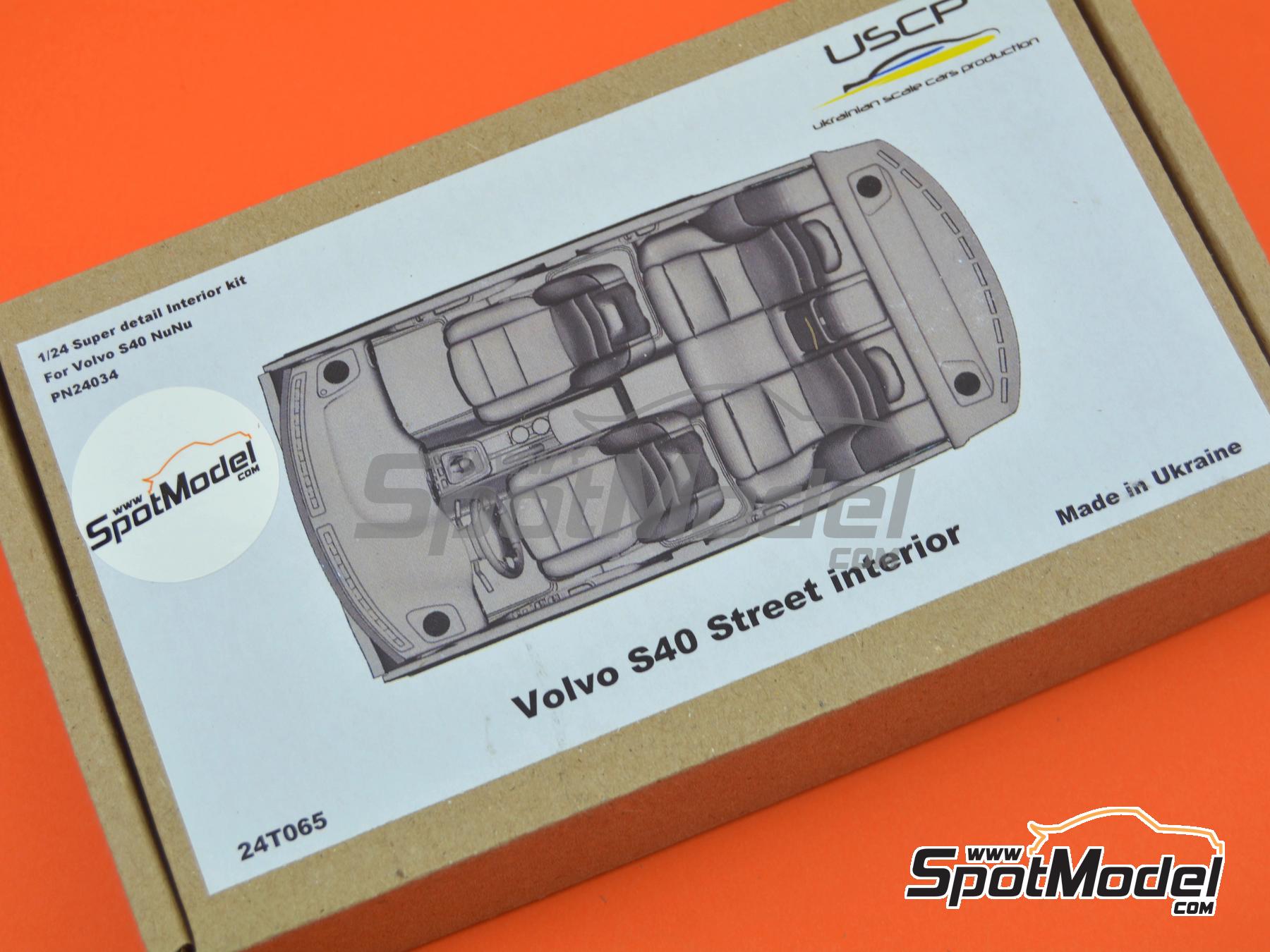 USCP 24T065: Transkit 1/24 scale - Volvo S40 - Street version - for ...