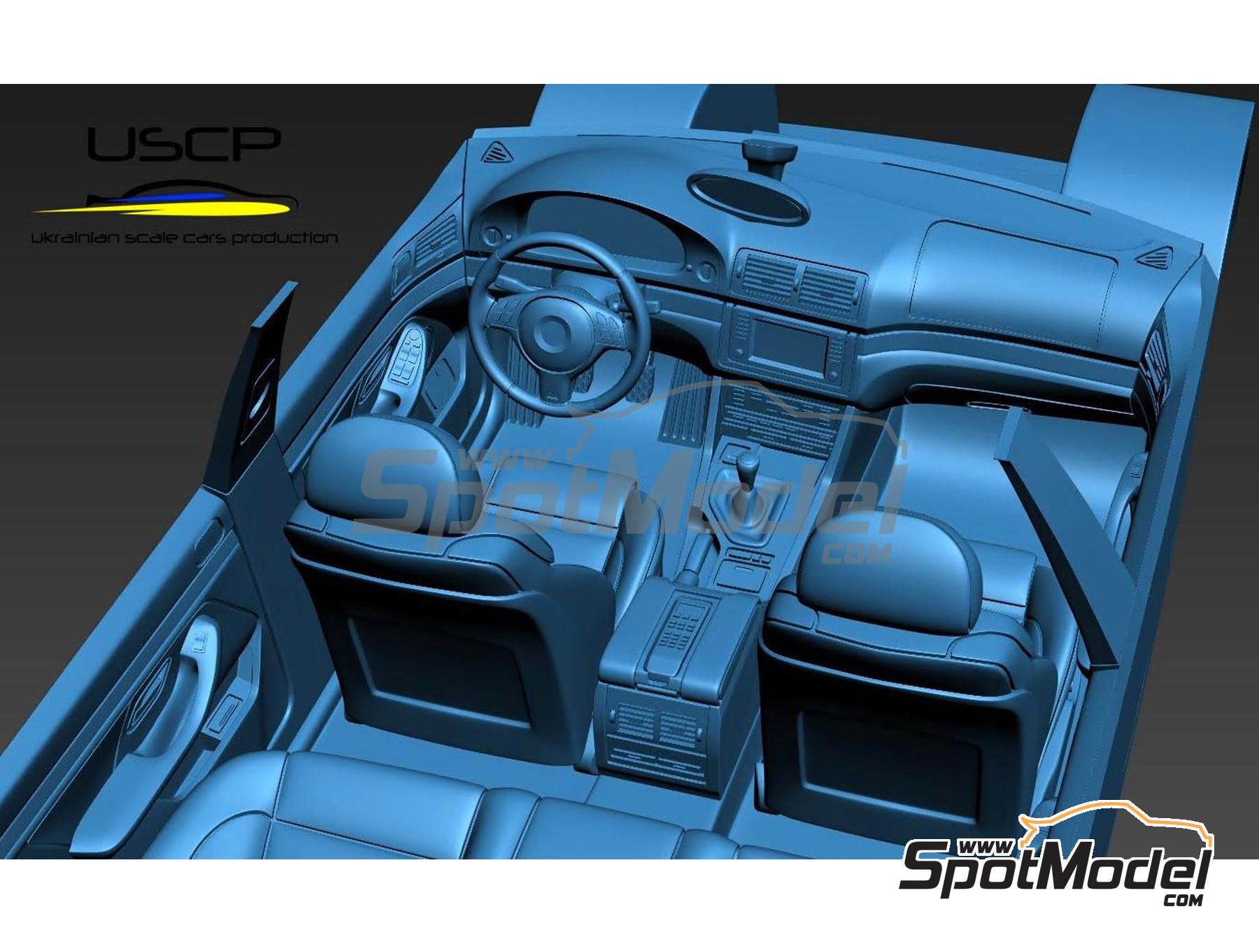 USCP 24K004: Car scale model kit 1/24 scale - BMW M5 e39 (ref. USCP ...