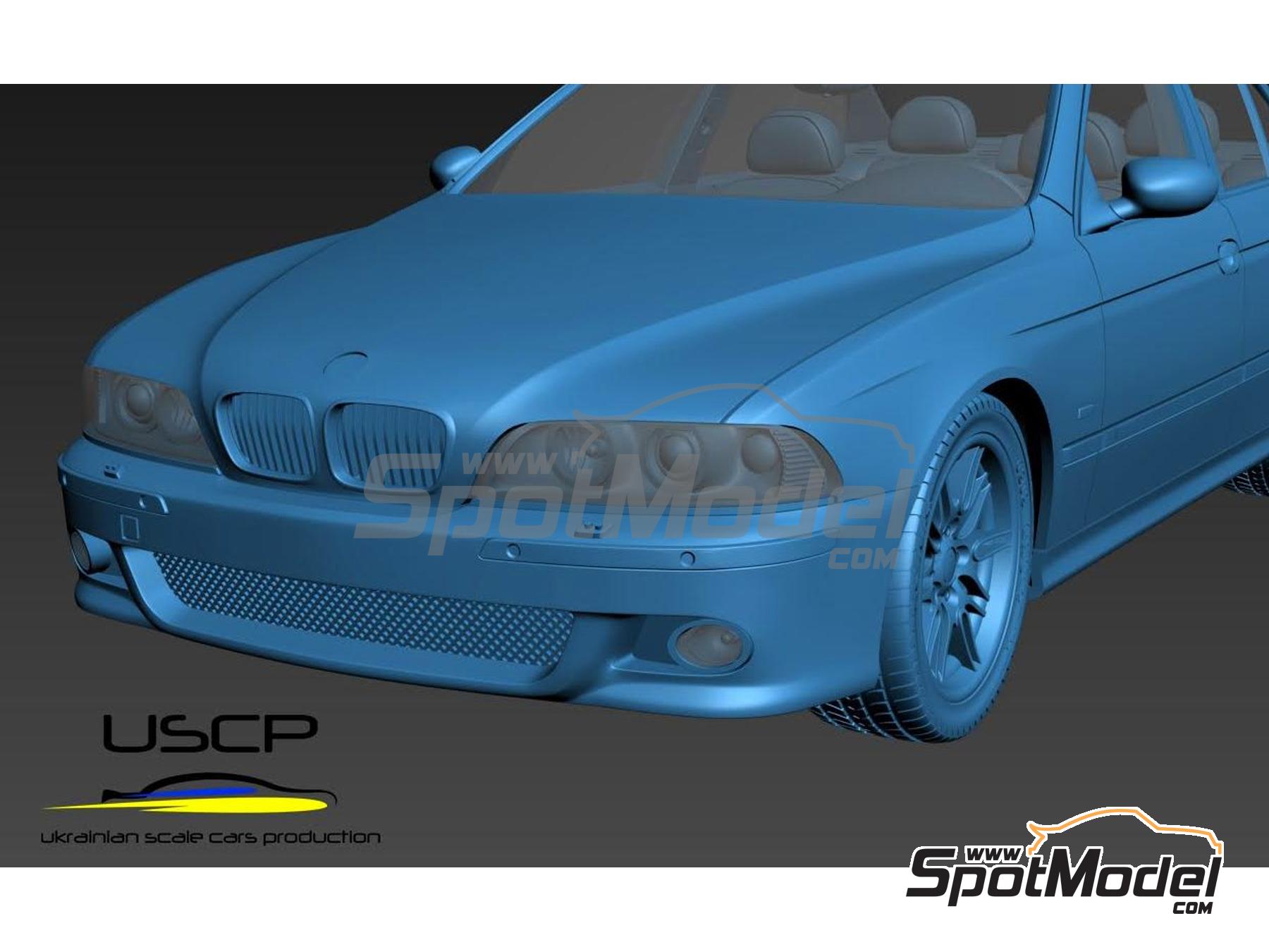 USCP 24K004: Car scale model kit 1/24 scale - BMW M5 e39 (ref. USCP ...