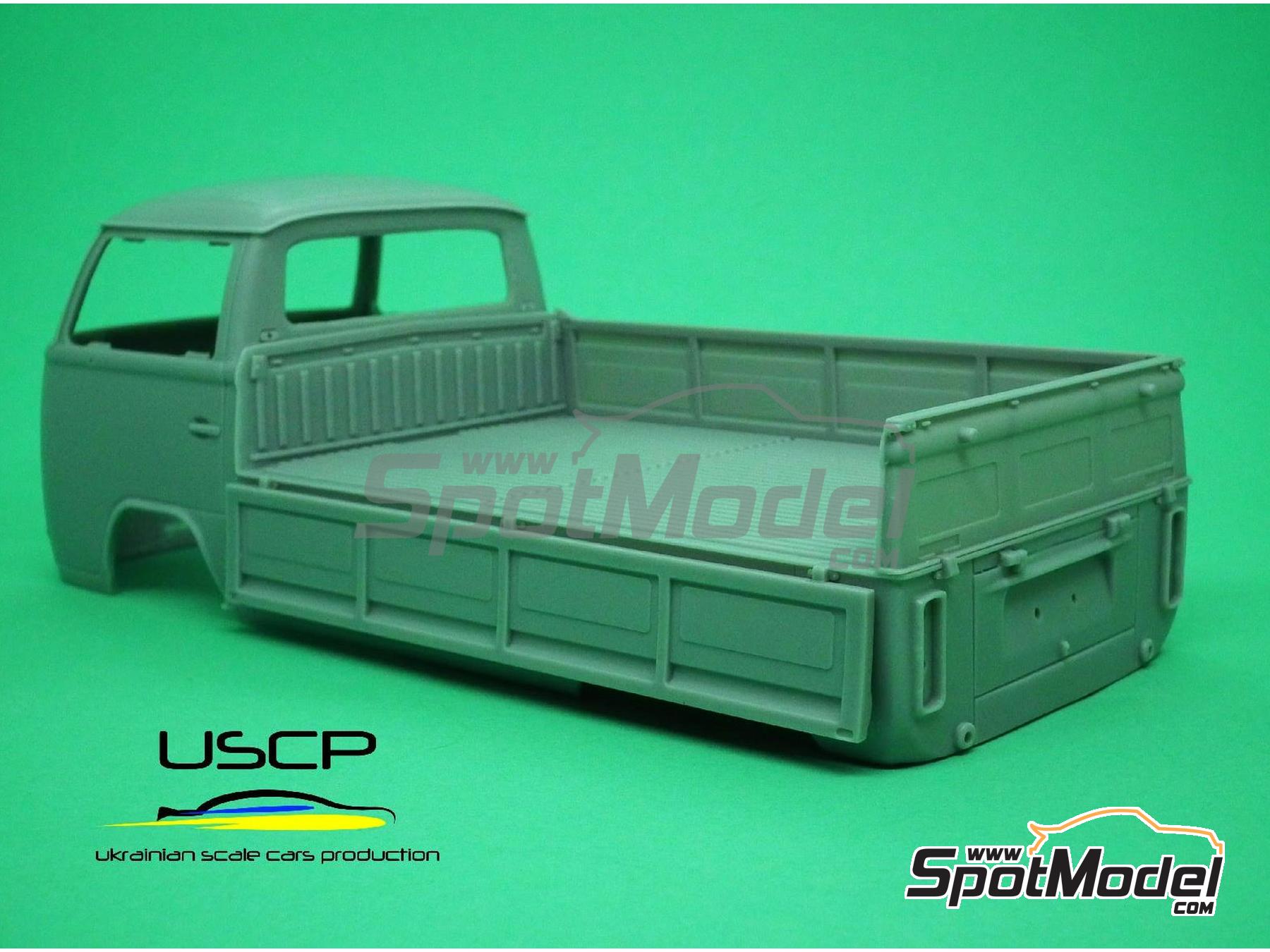 USCP 24T049: Transkit 1/24 scale - Volkswagen Transporter T2 Pick-Up ...
