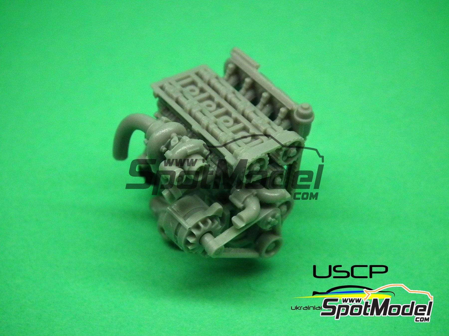 Ukrainian Scale Cars Production: Engine 1/24 scale - Ford Escort RS ...