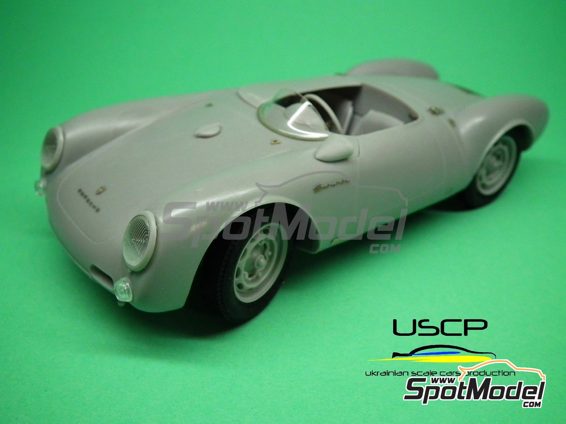 USCP 24K003: Car scale model kit 1/24 scale - Porsche 550 Spyder (ref ...