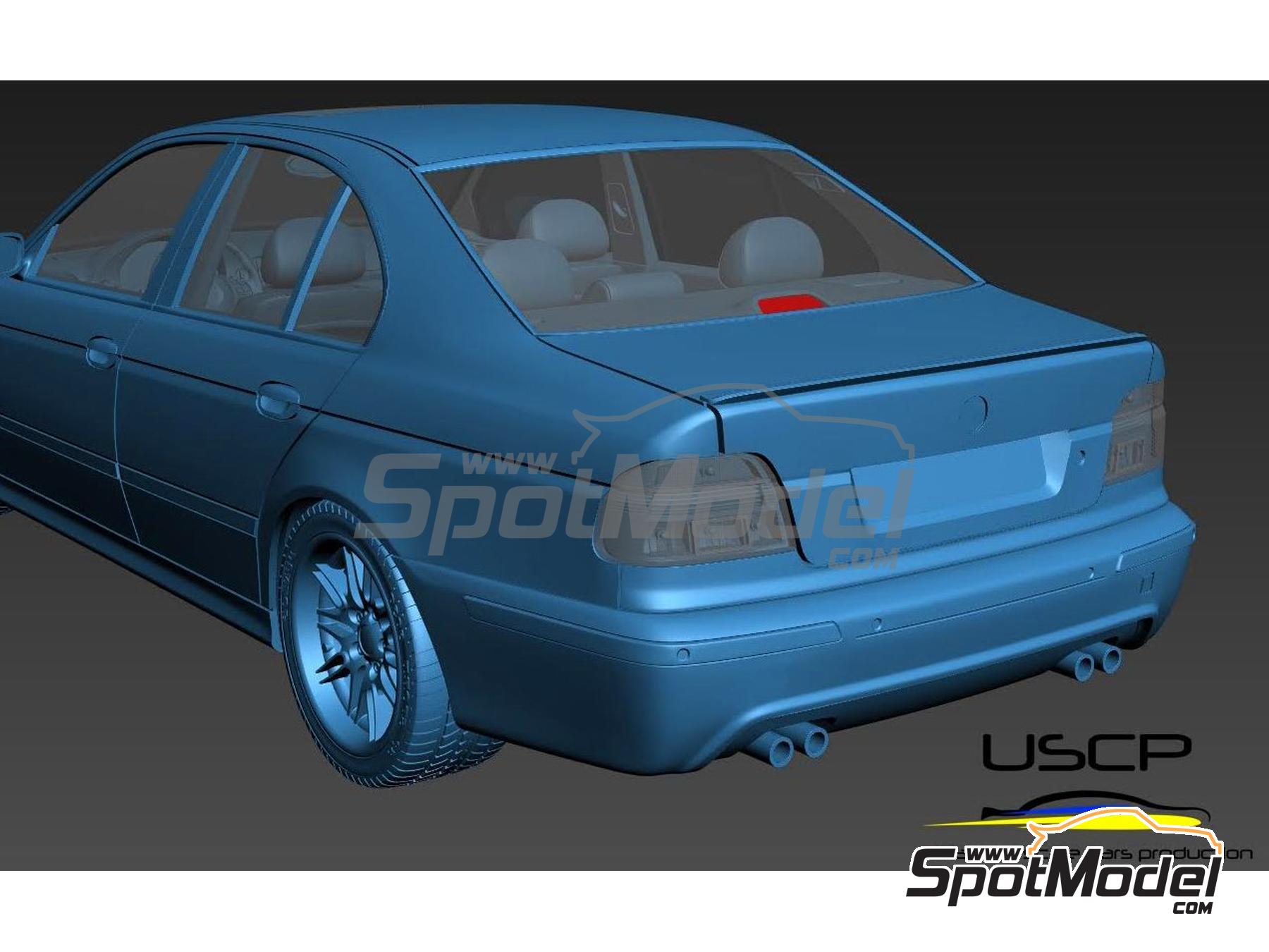USCP 24K004: Car scale model kit 1/24 scale - BMW M5 e39 (ref. USCP ...