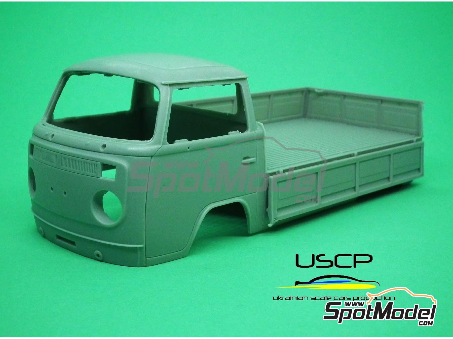 USCP 24T049: Transkit 1/24 scale - Volkswagen Transporter T2 Pick-Up ...