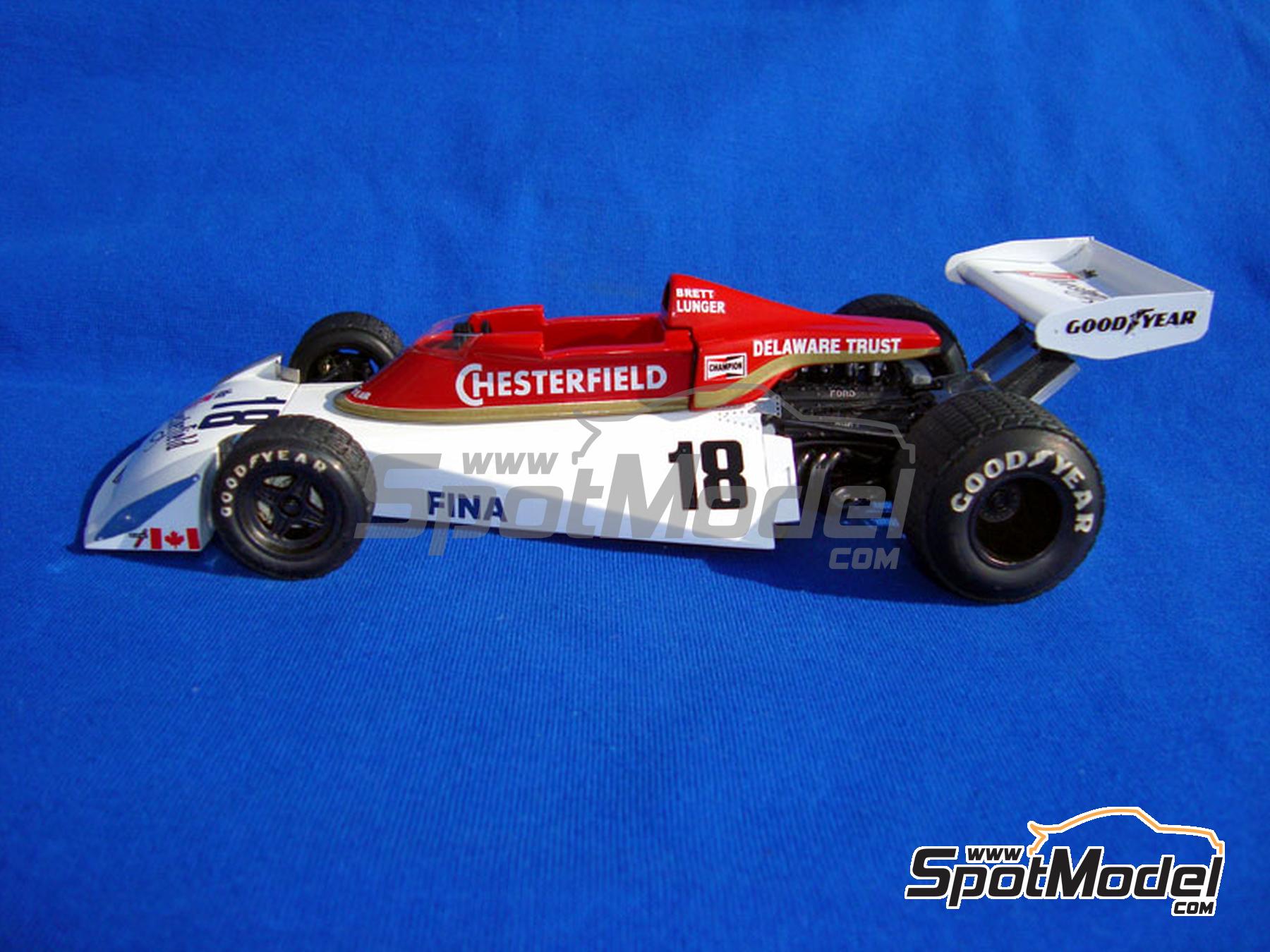 Wolf Kits GP20077: Car scale model kit 1/20 scale - Surtees Ford TS-19 ...