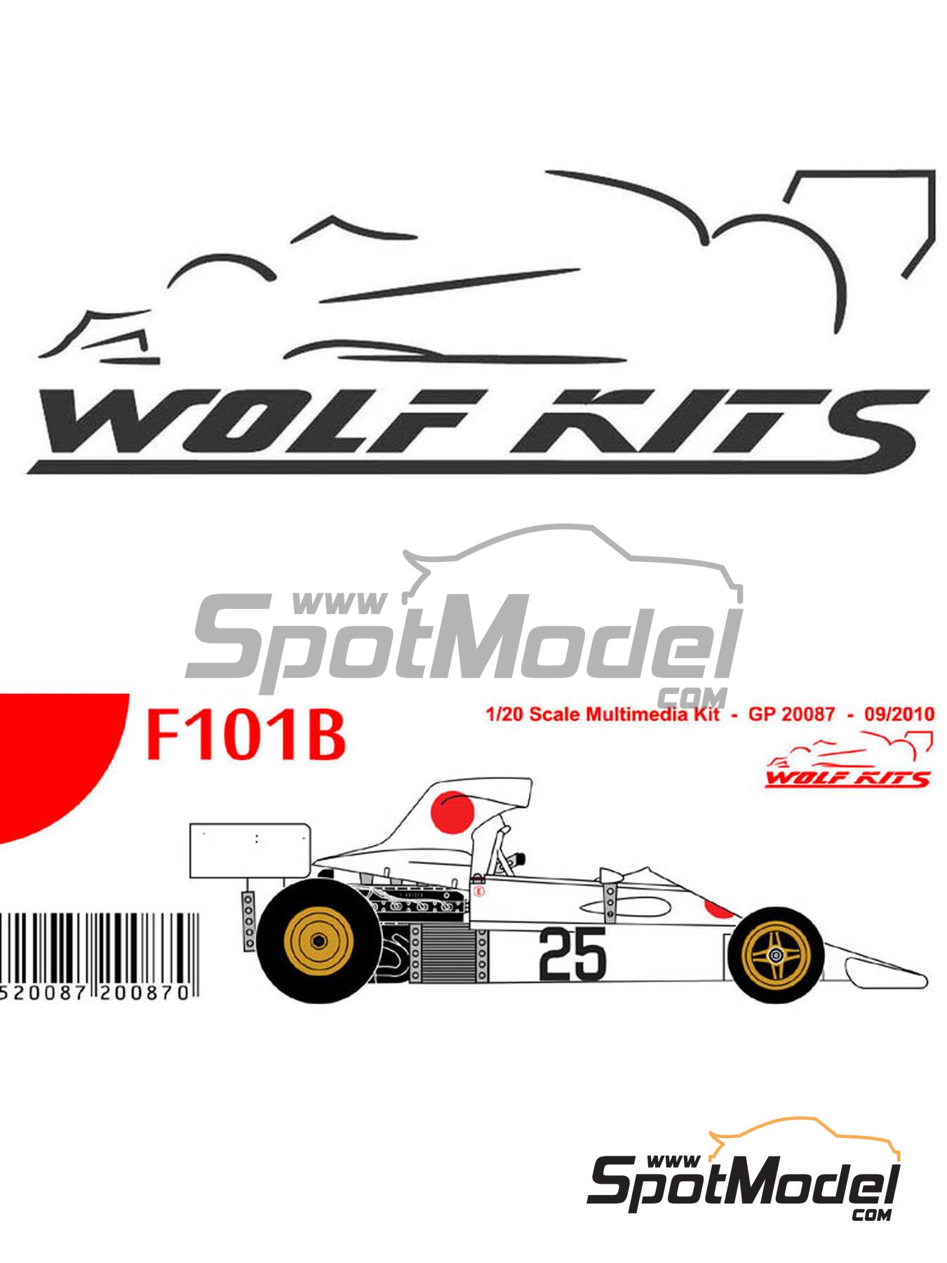 Wolf Kits GP20087: Car scale model kit 1/20 scale - Maki Ford F101B ...