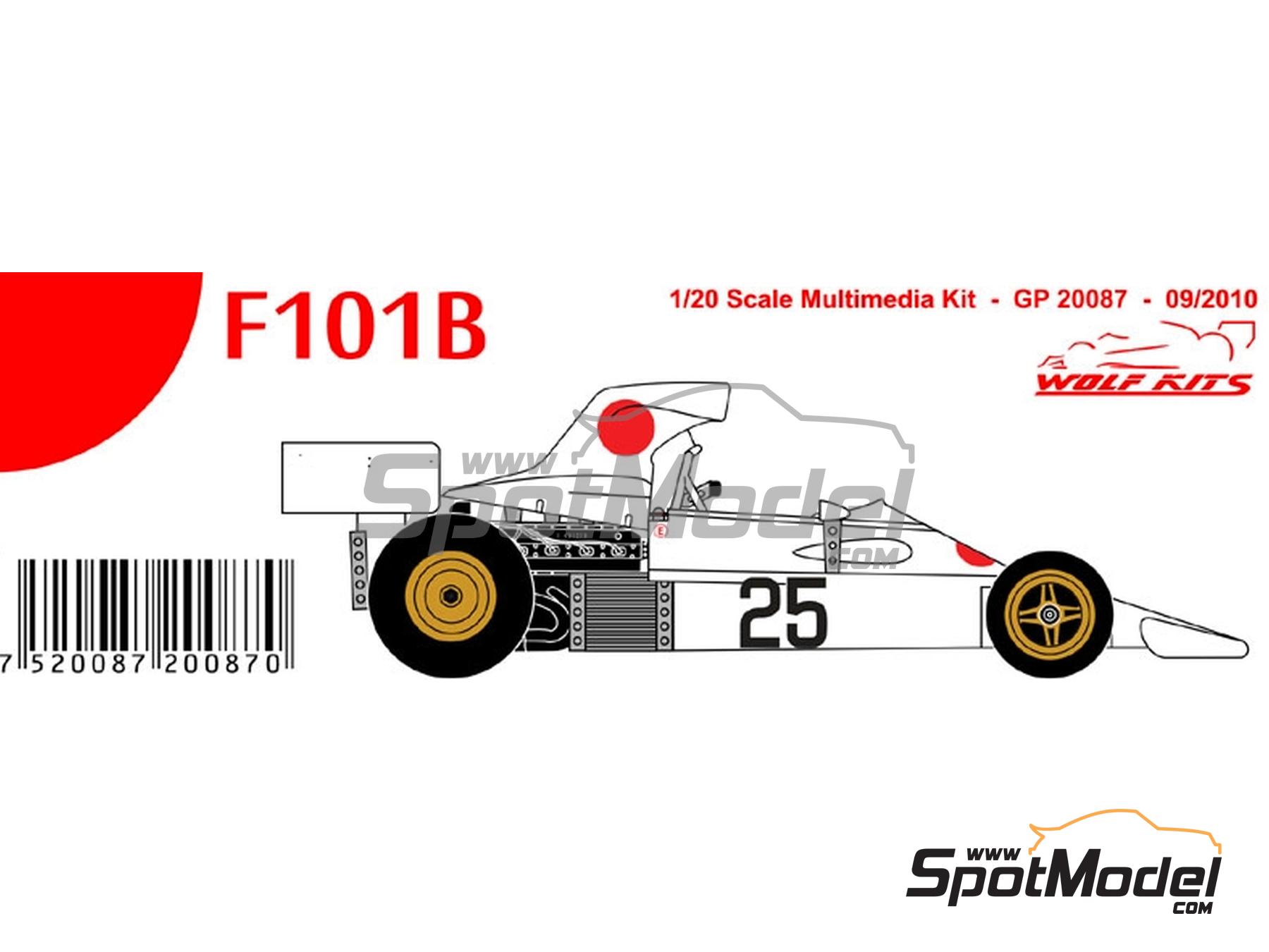 Wolf Kits GP20087: Car scale model kit 1/20 scale - Maki Ford F101B ...
