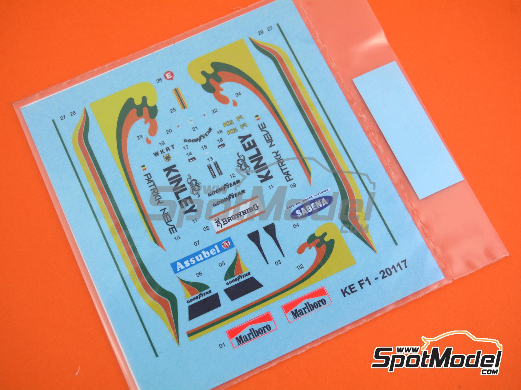Wolf Kits GP20117: Car scale model kit 1/20 scale - Kauhsen Ford KE01 ...