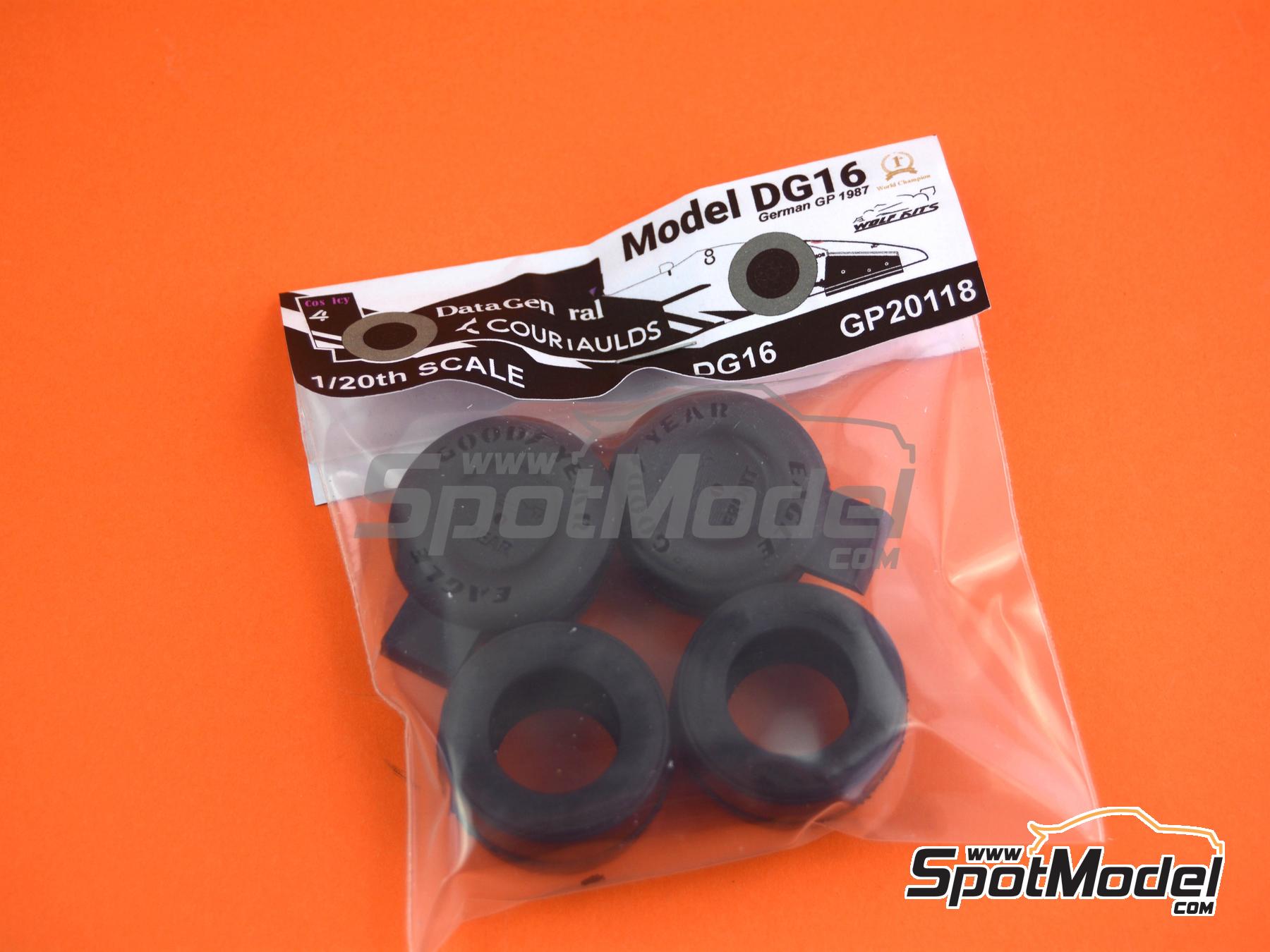 Wolf Kits GP20118: Car scale model kit 1/20 scale - Tyrrell Ford DG16 ...