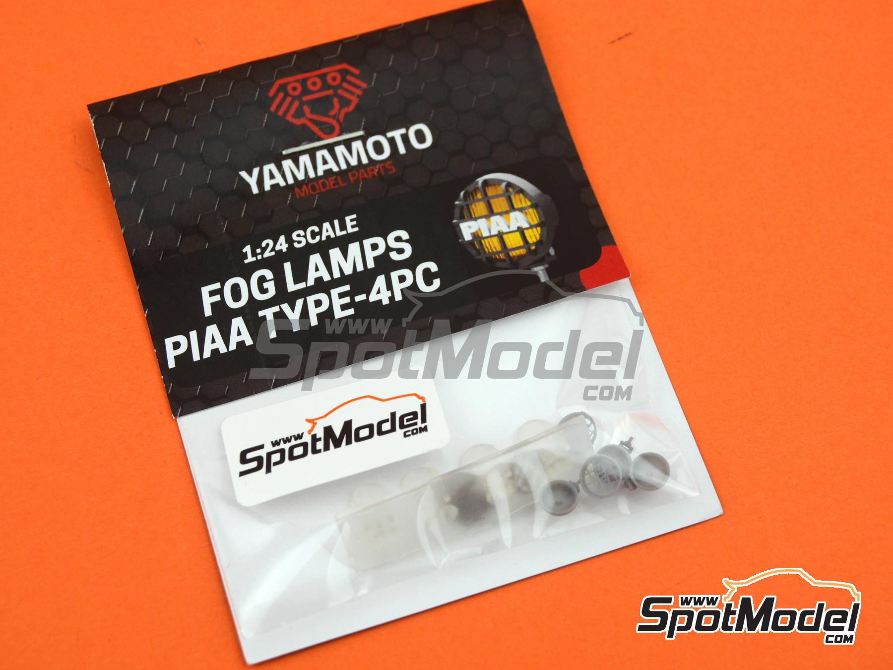 Yamamoto Model Parts YMPTUN101: Lights 1/24 scale - Fog Lamps PIAA type ...