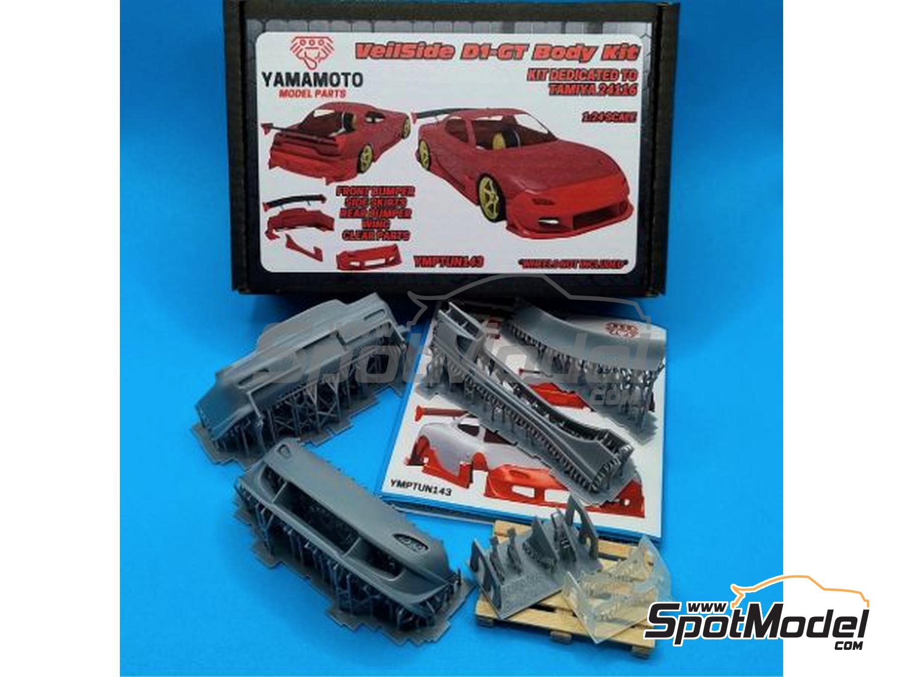 Yamamoto Model Parts YMPTUN143: Transkit 1/24 scale - Mazda RX-7 ...