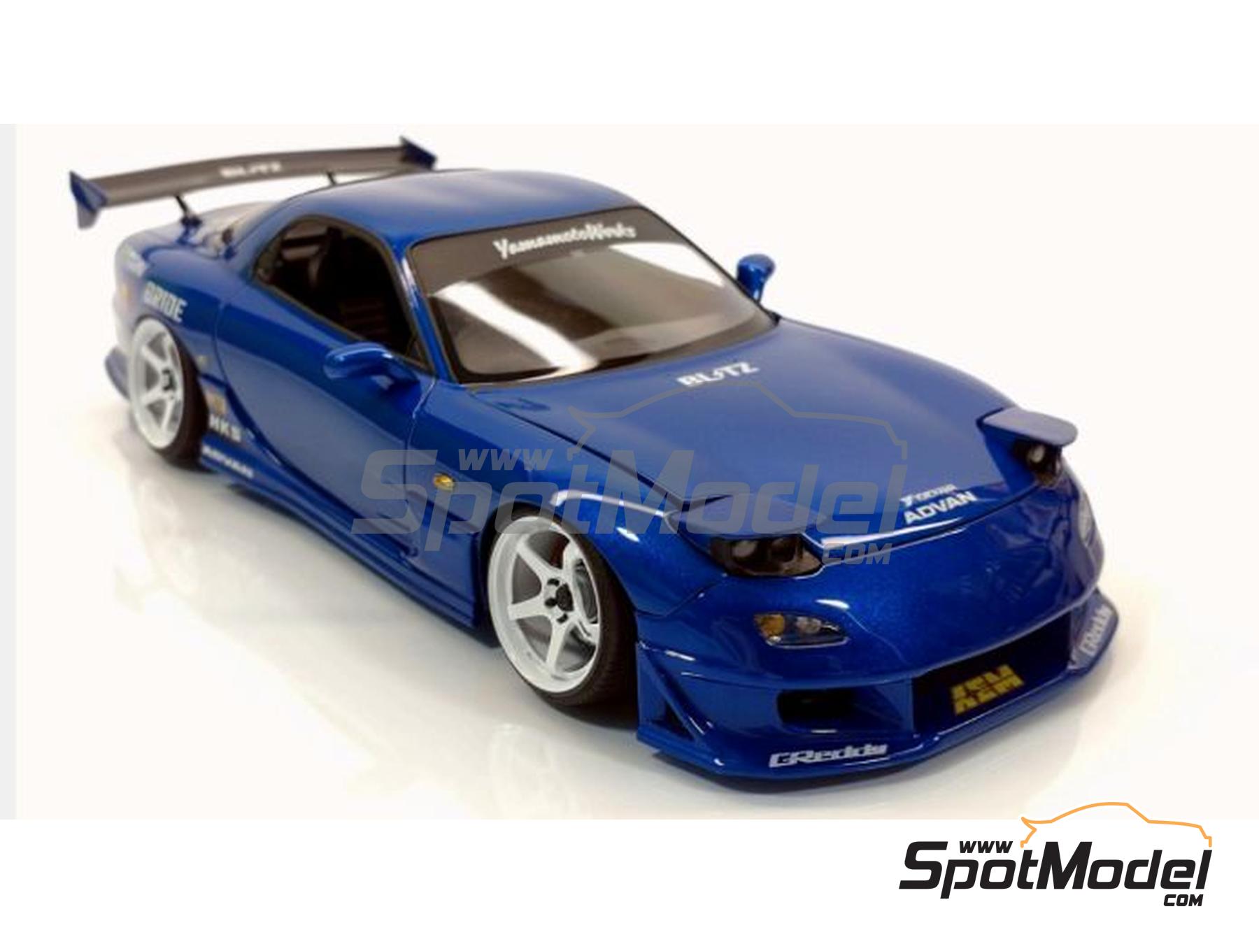 Yamamoto Model Parts YMPTUN143: Transkit 1/24 scale - Mazda RX-7 ...