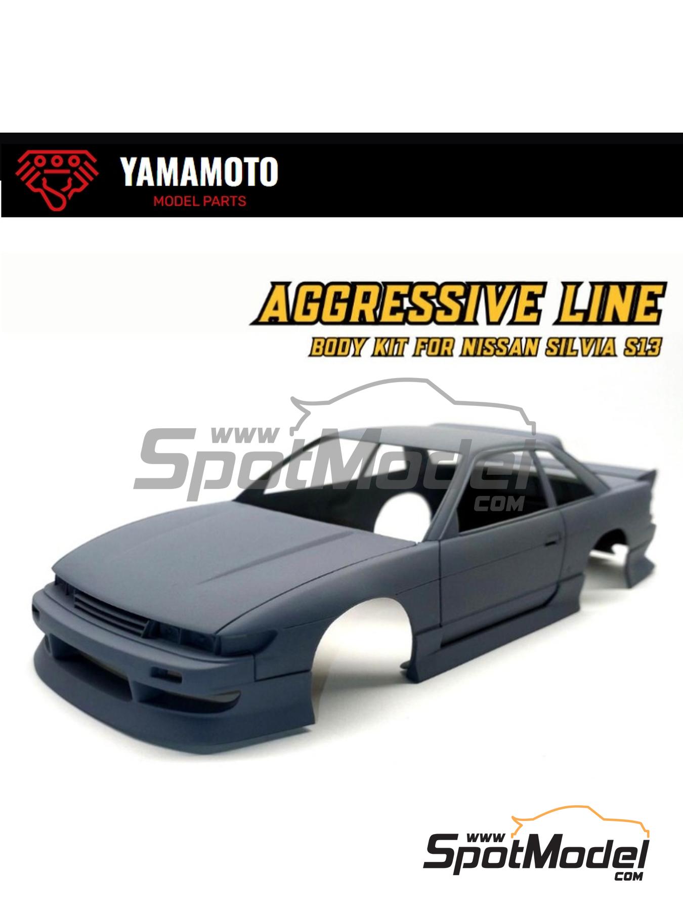 Yamamoto Model Parts YMPTUN149: Transkit 1/24 scale - Nissan Silvia S13 ...