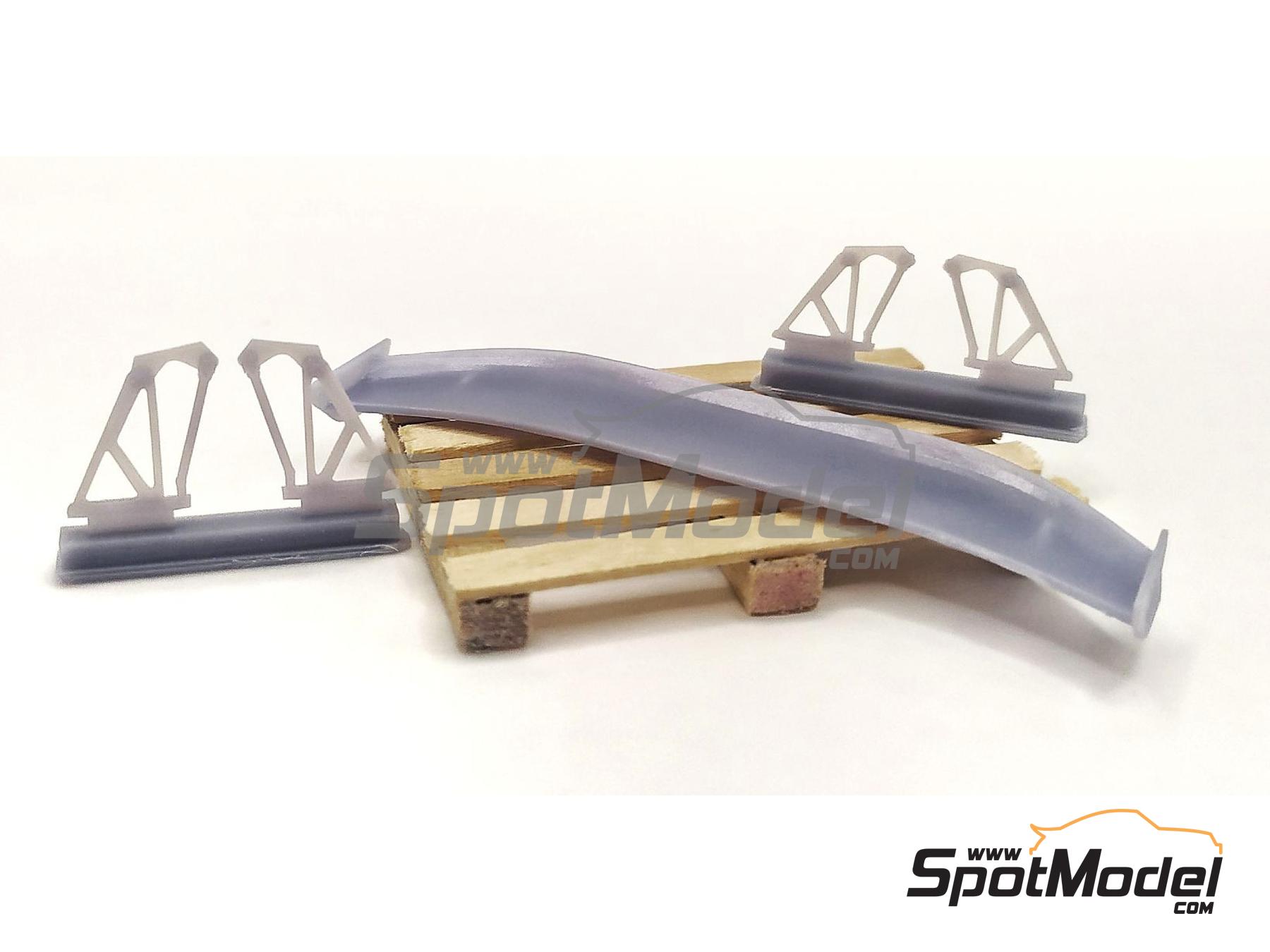 Yamamoto Model Parts YMPTUN33: Wing set 1/24 scale - GT rear spoiler ...
