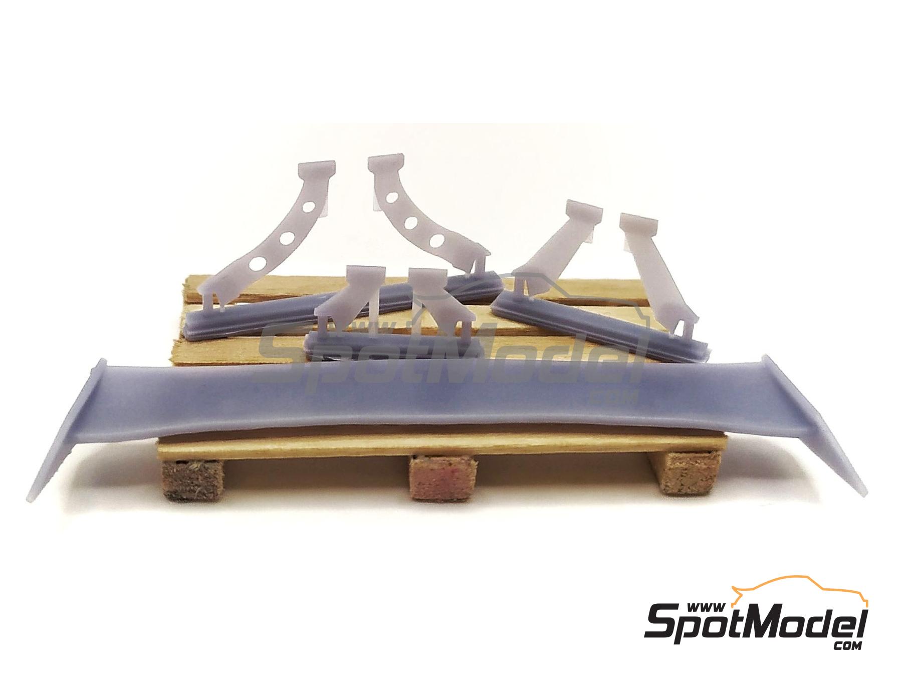 Yamamoto Model Parts YMPTUN34: Wing set 1/24 scale - GT rear spoiler ...