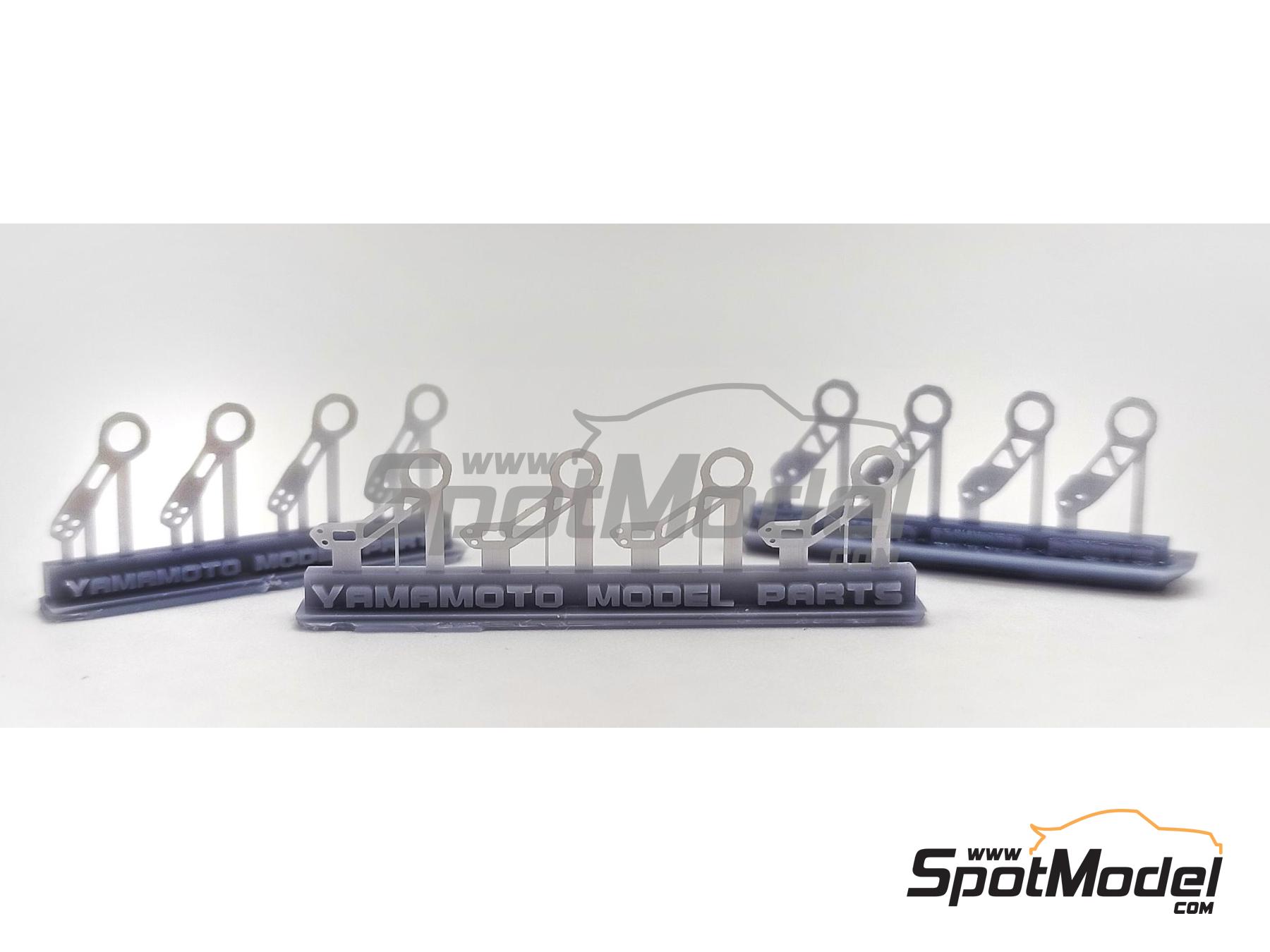 Yamamoto Model Parts YMPTUN38: Detail 1/24 scale - Tow hook set - 12 ...
