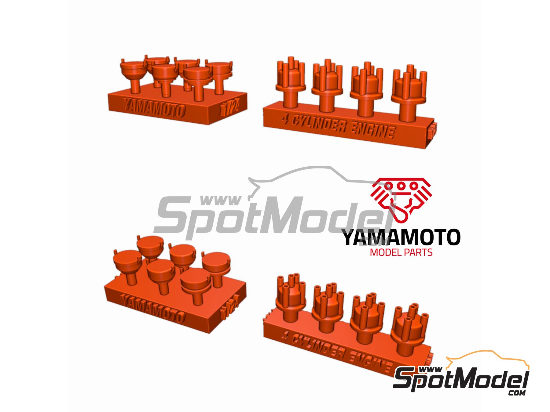 Yamamoto Model Parts YMPTUN70: Detail 1/24 scale - Distributors for 4 ...