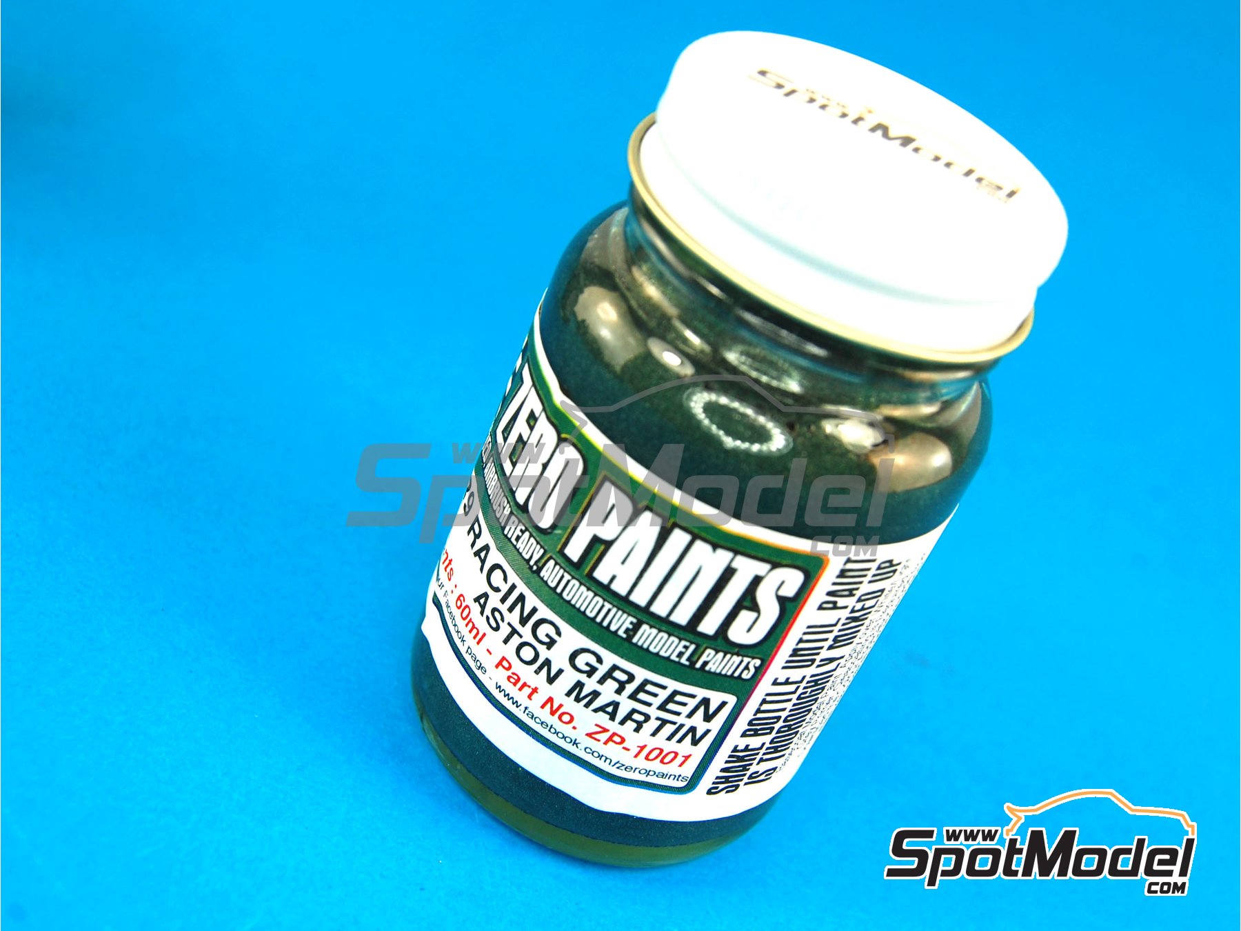 Zero Paints ZP-1001: Paint for airbrush Aston Martin DBR9 Racing Green ...