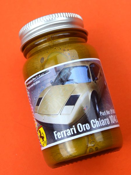 Zero Paints ZP-1007-104.C: Paint for airbrush Ferrari Oro Chiaro Code ...