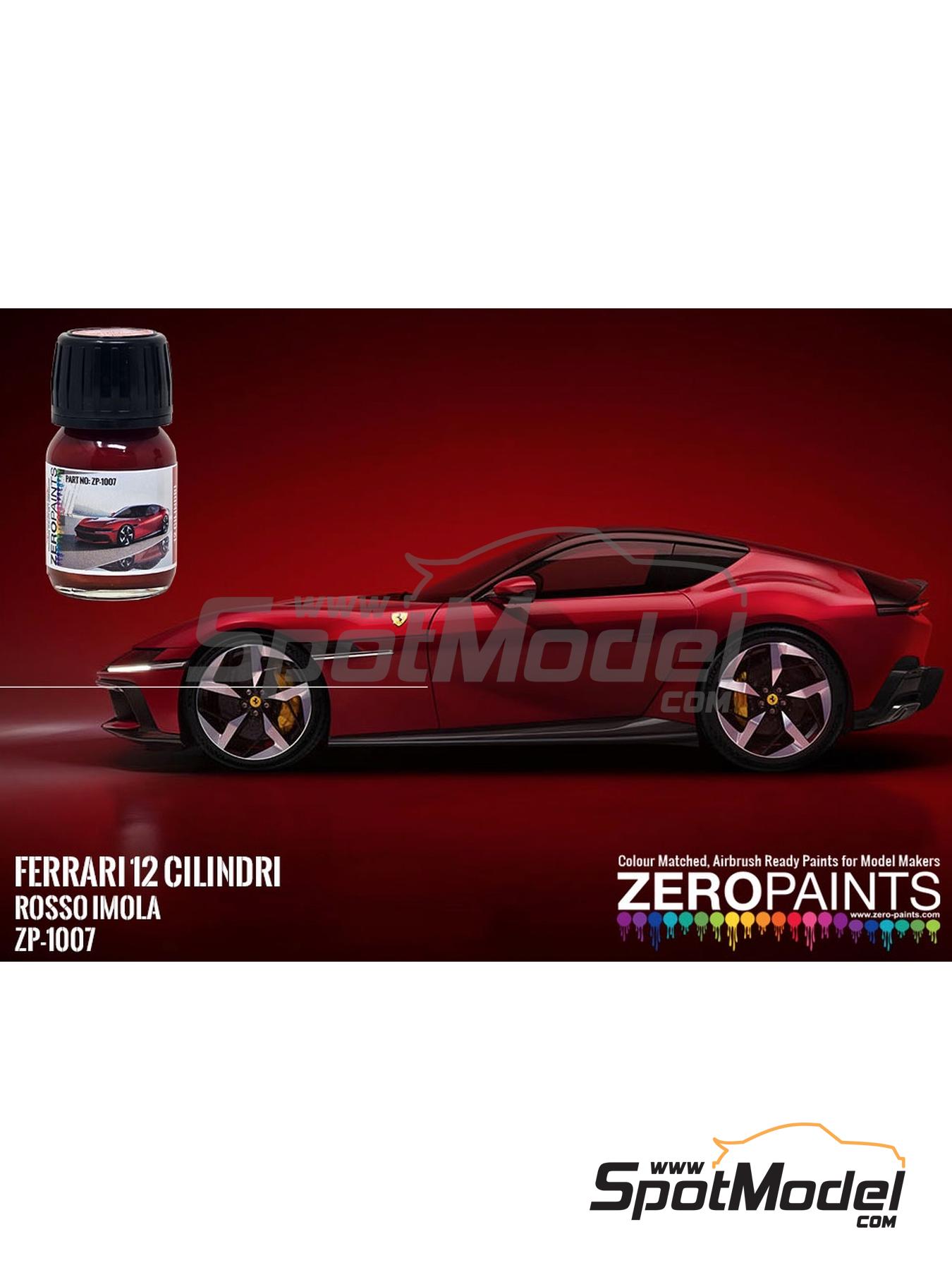 Zero Paints ZP-1007/30-IMOLA: Paint for airbrush Rosso Imola Red ...