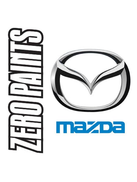 Zero Paints ZP-1023-A3F: Paint for airbrush Mazda Brilliant Black RX8 ...