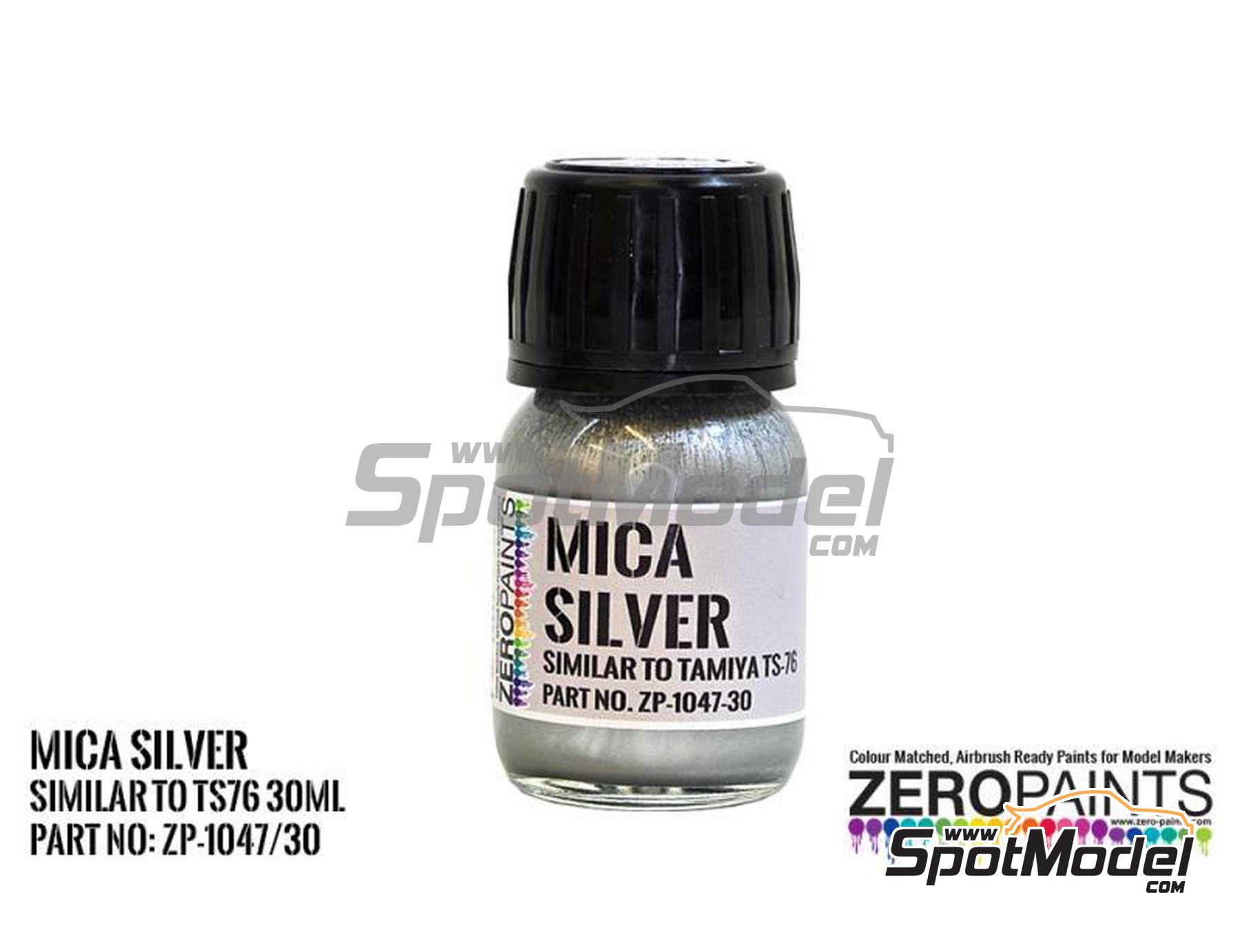 Zero Paints ZP-1047/30: Paint for airbrush Mica Silver Similar to ...