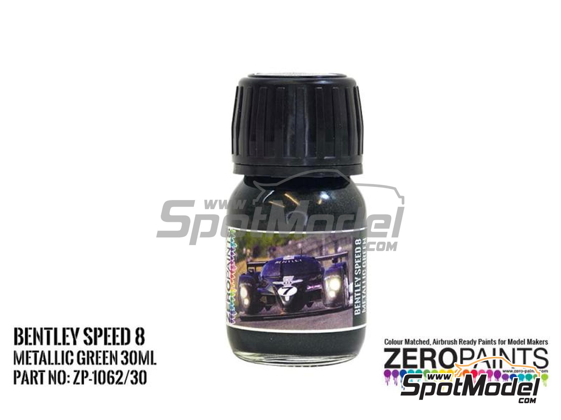 Zero Paints ZP-1062/30: Paint for airbrush Bentley Speed 8 Green 1 x ...