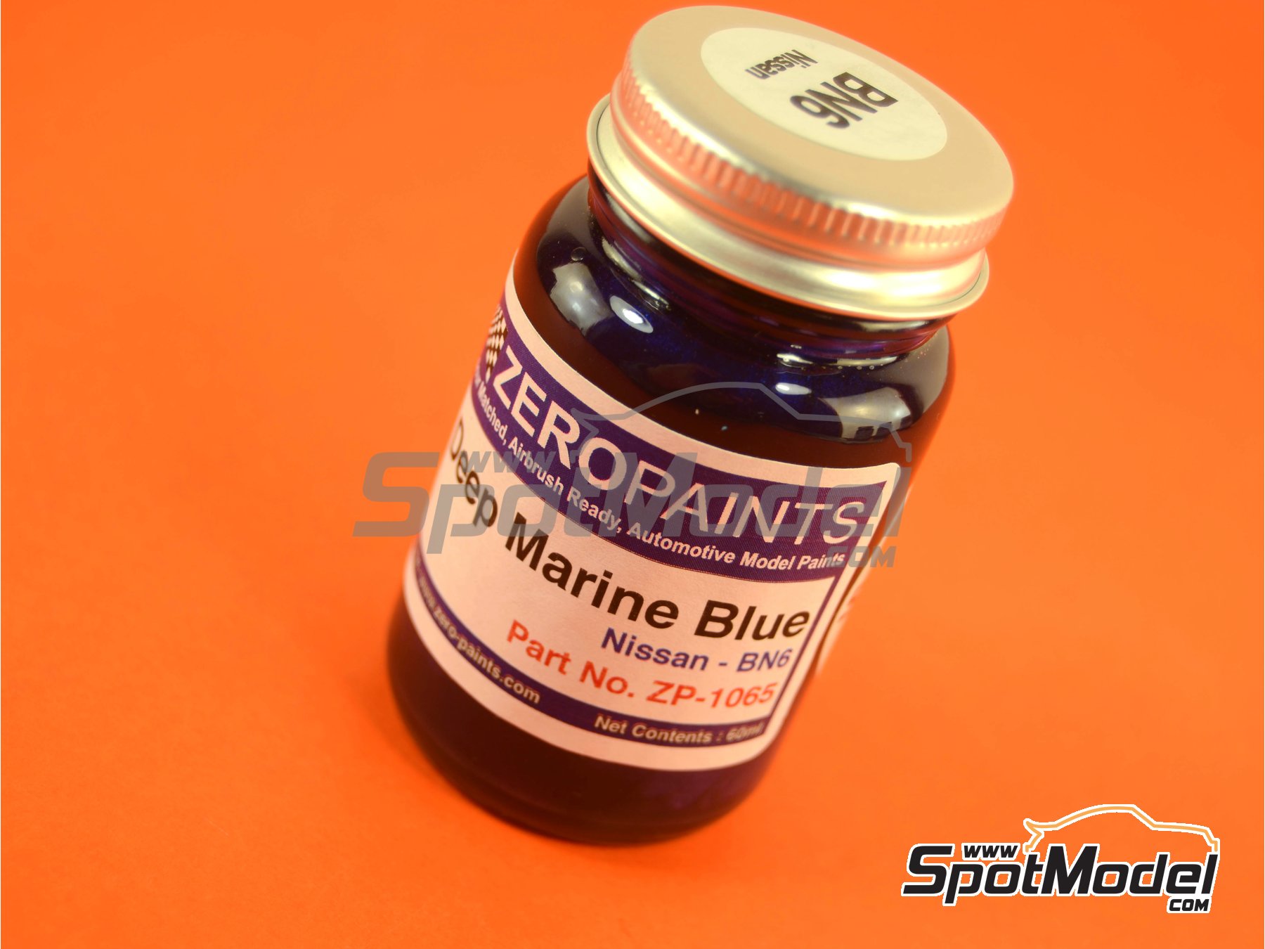 Zero Paints ZP-1065-BN6: Paint for airbrush Nissan Deep Marine Blue ...
