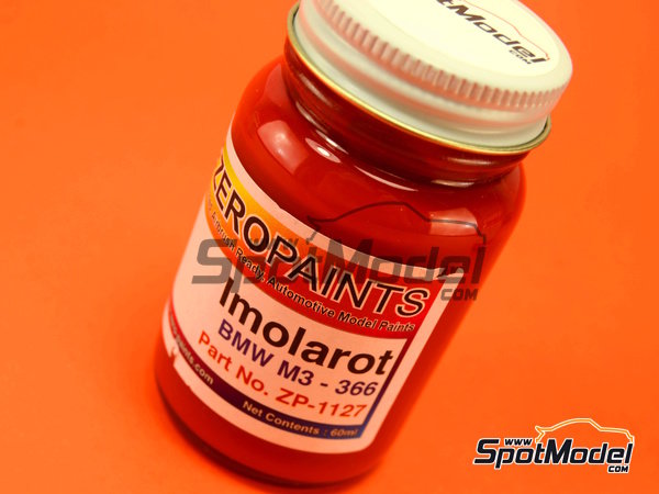Zero Paints ZP-1127-366: Paint for airbrush BMW Z3 ImolaRot 1997 Code ...
