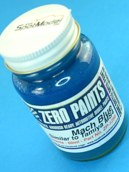Zero Paints ZP-1256: Paint for airbrush Bright Mach Blue Similar to ...