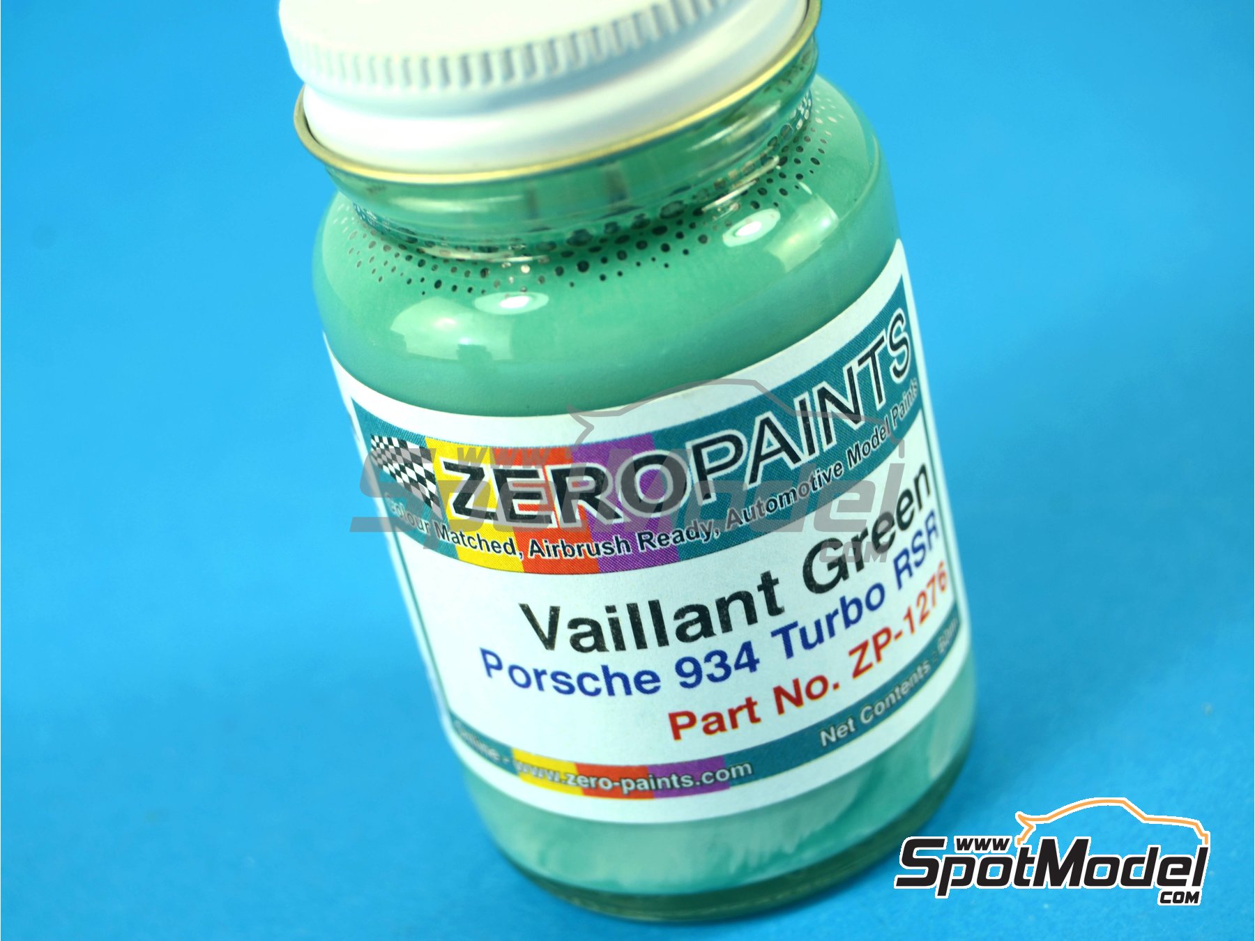 Zero Paints ZP-1276: Paint for airbrush Vaillant Green for Porsche 934 ...